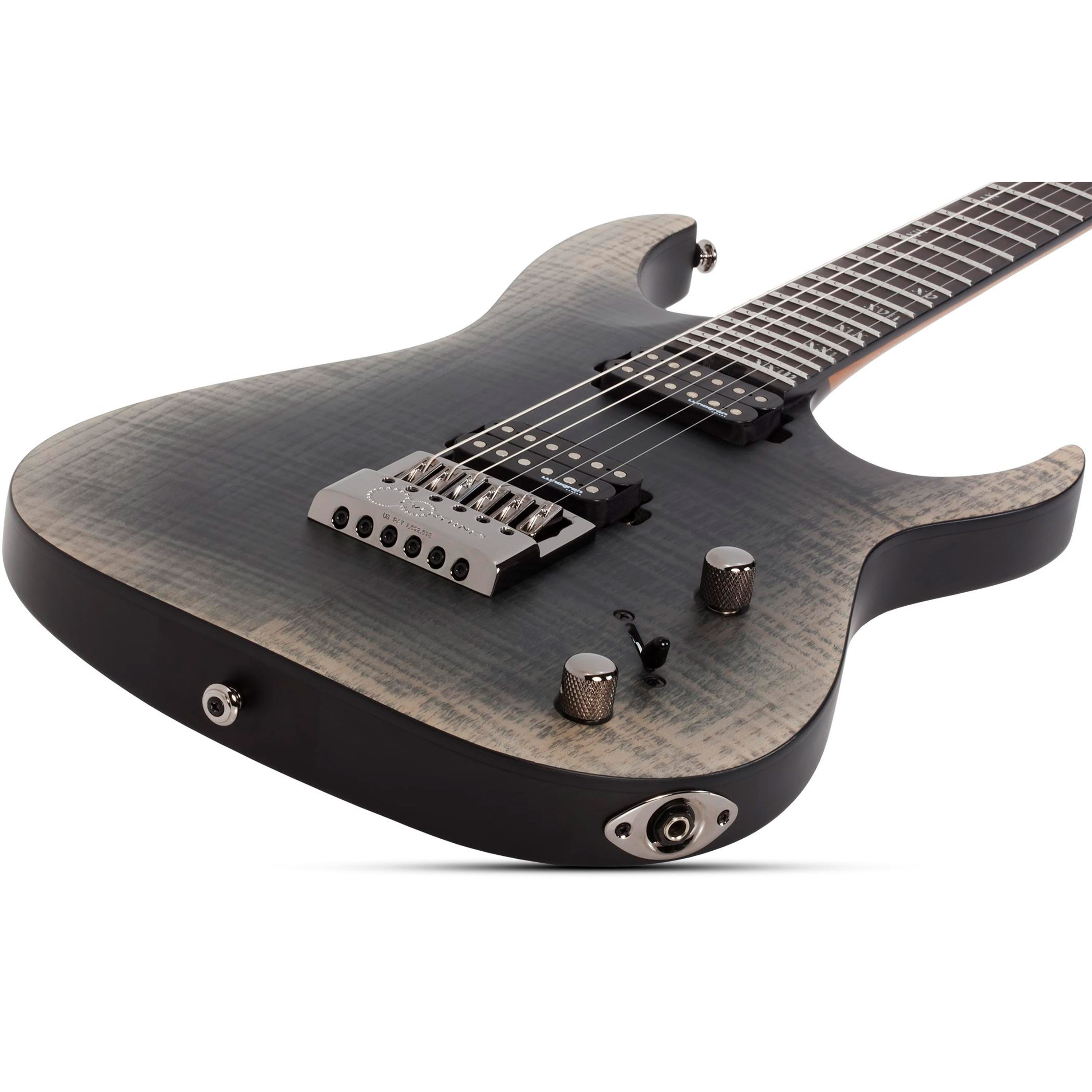 Schecter Banshee Mach 6 Evertune - Fallout Burst - Guitare métal ...
