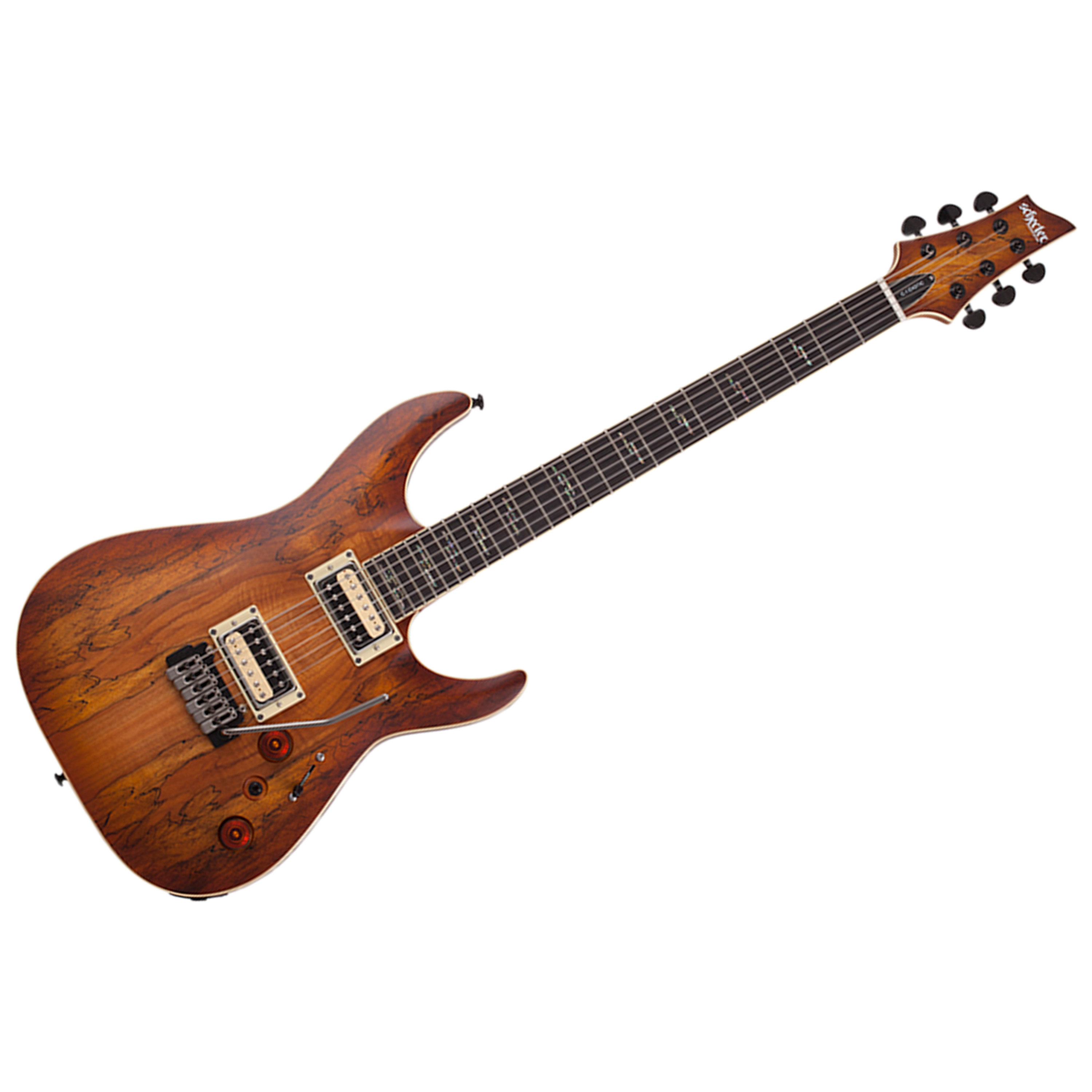 Schecter C-1 Exotic Spalted Maple - Guitare métal / moderne SonoVente.com