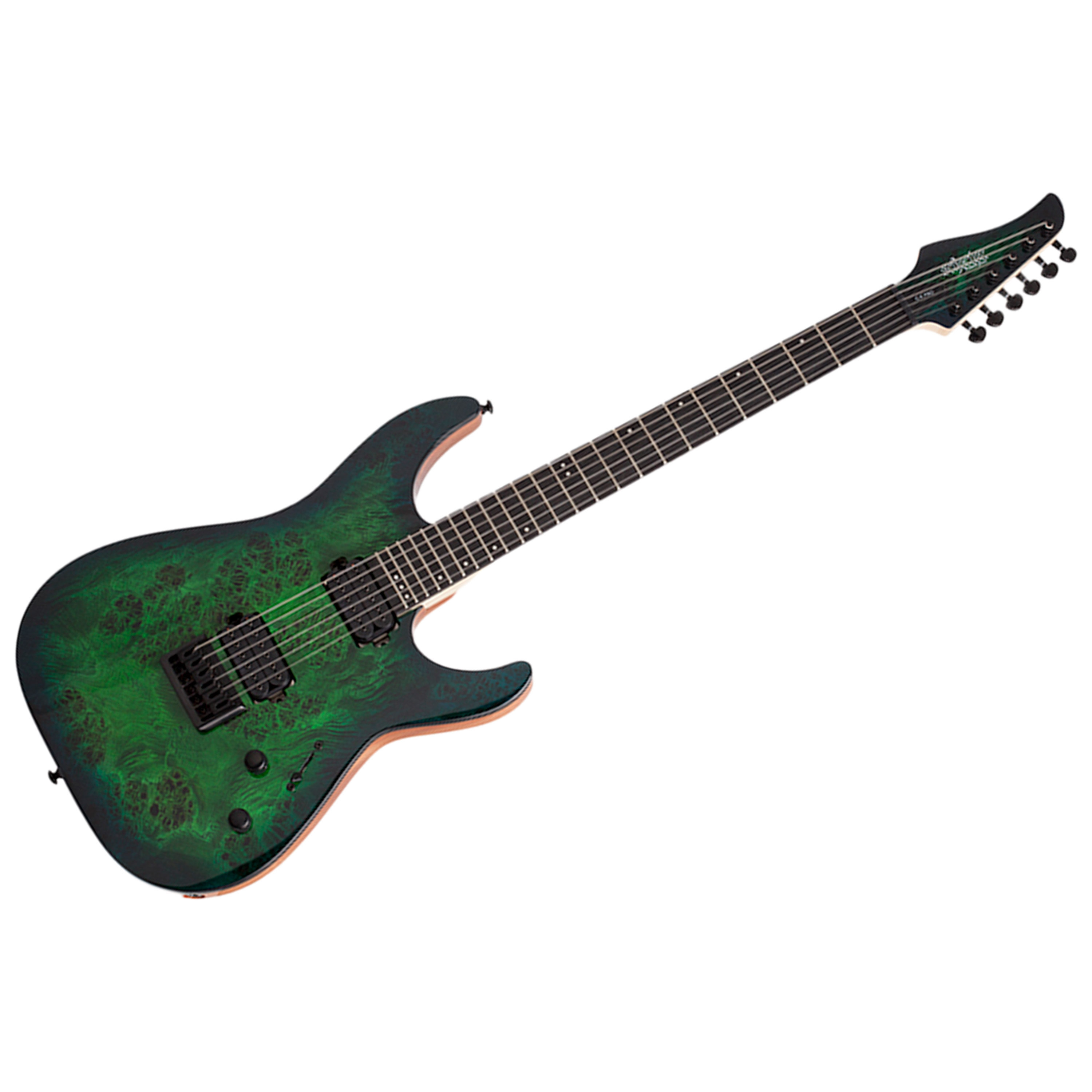 Schecter C-6 Pro - Aqua Burst - Guitare métal / moderne SonoVente.com