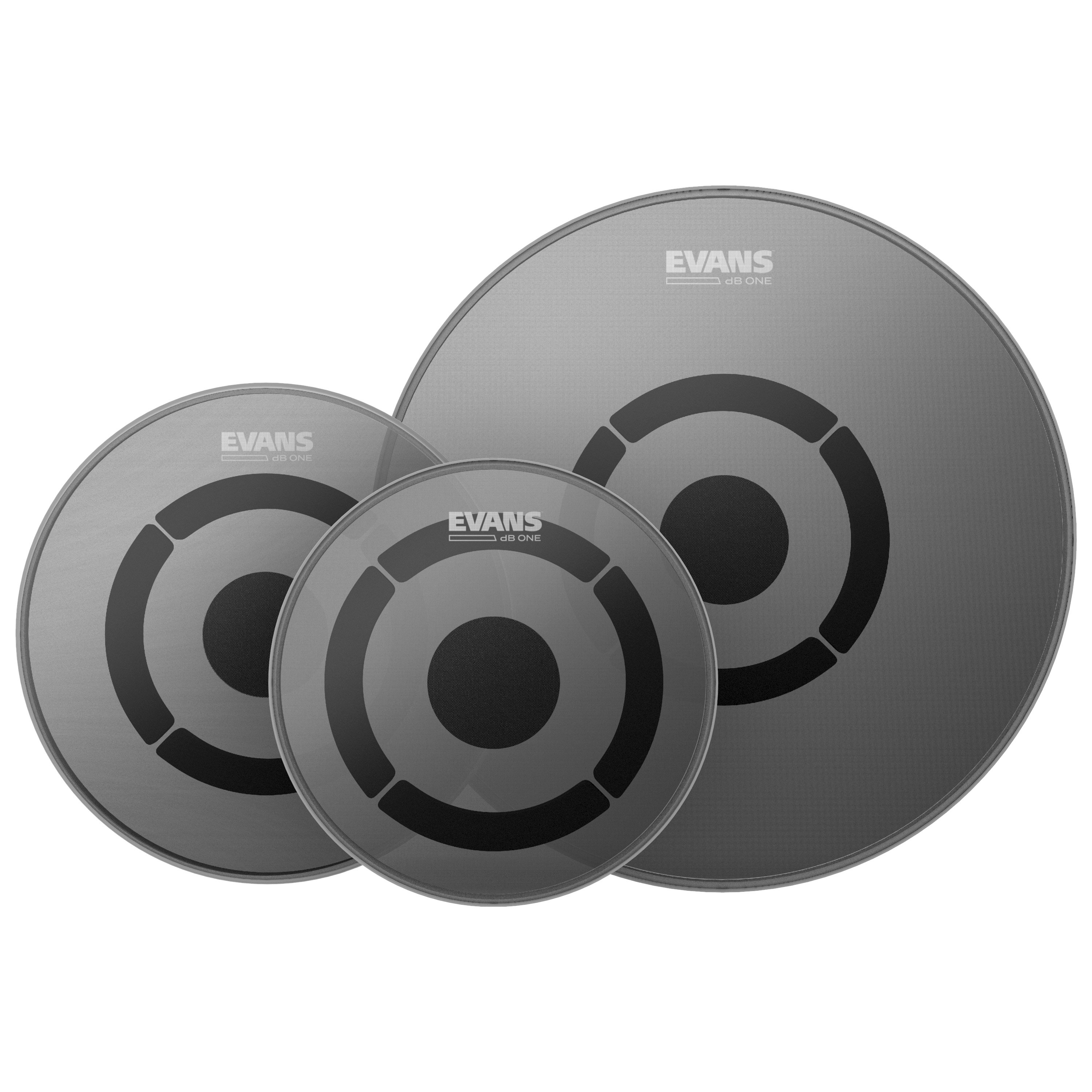 Evans Pack Fusion Evans dB One - Peaux pour toms - Pack peaux de ...
