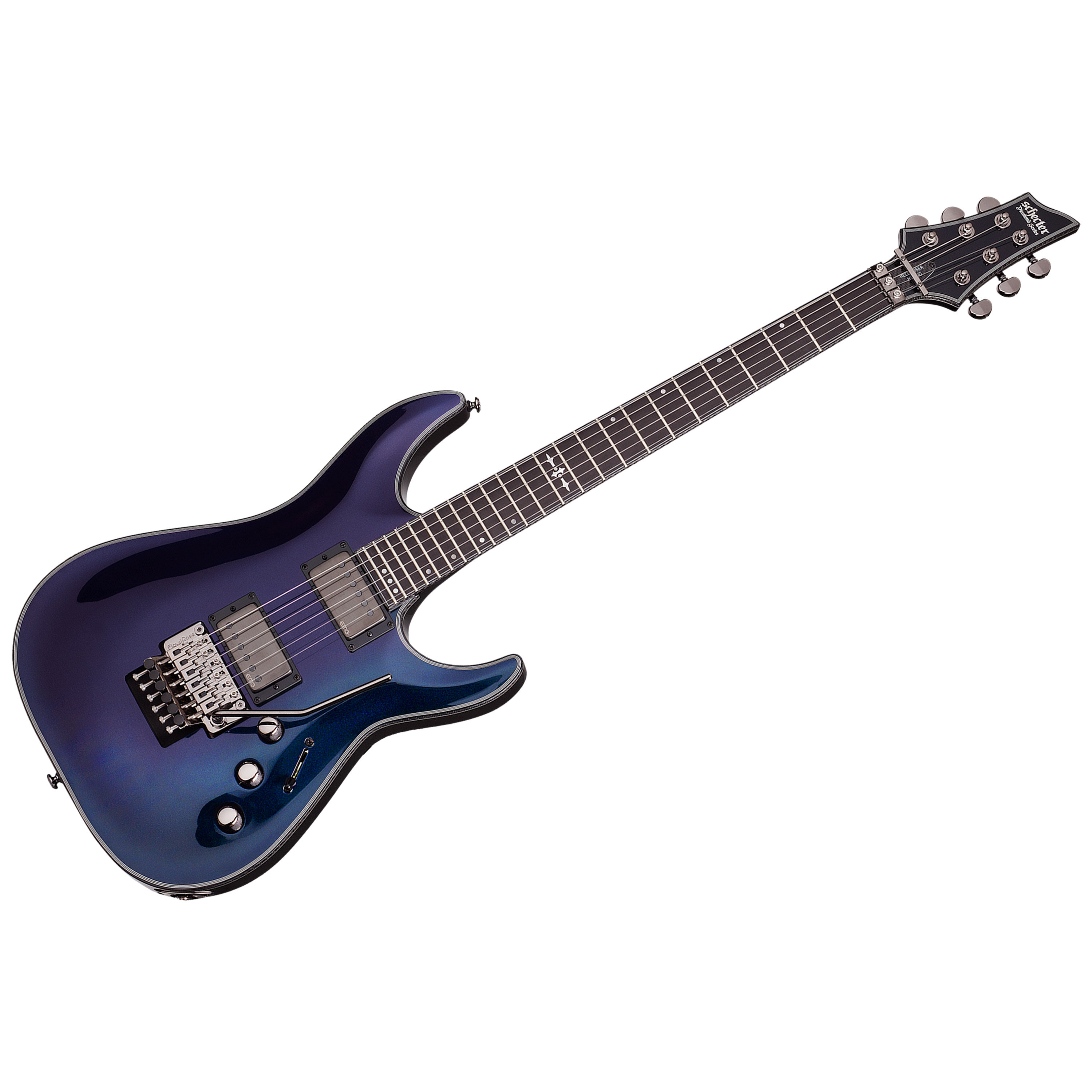 Schecter Hellraiser C-1 Hybrid Floyd - UltraViolet - Guitare Metal ...