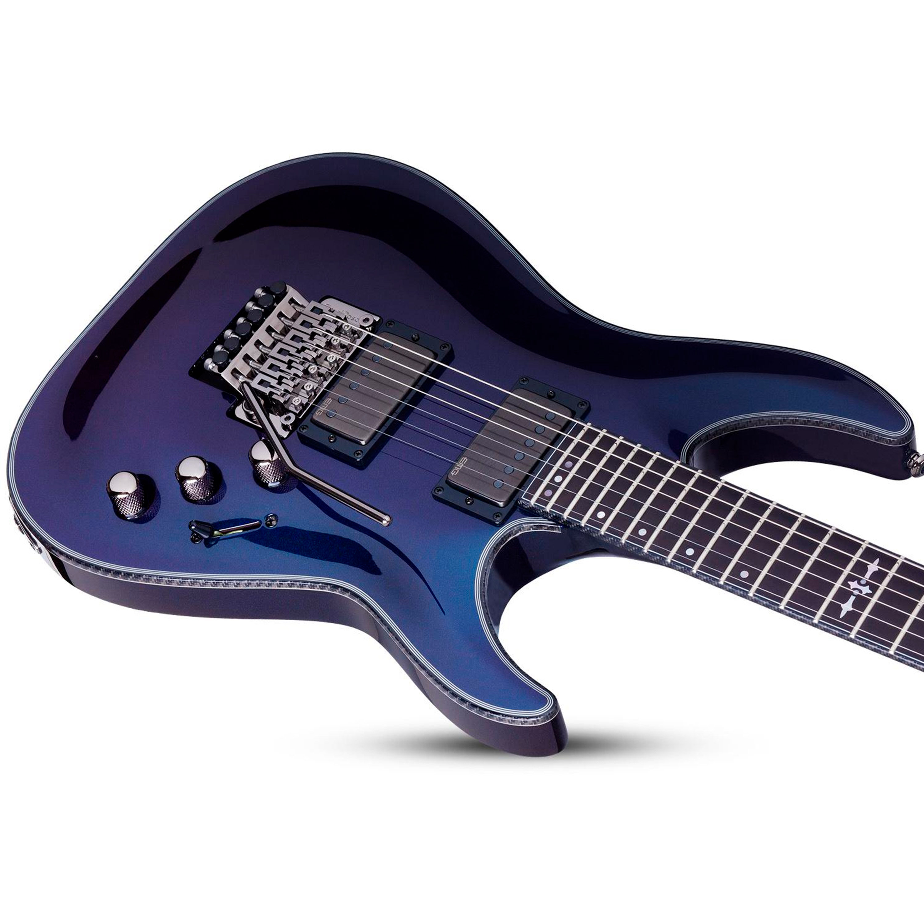 Schecter Hellraiser C-1 Hybrid Floyd - UltraViolet - Guitare Metal ...