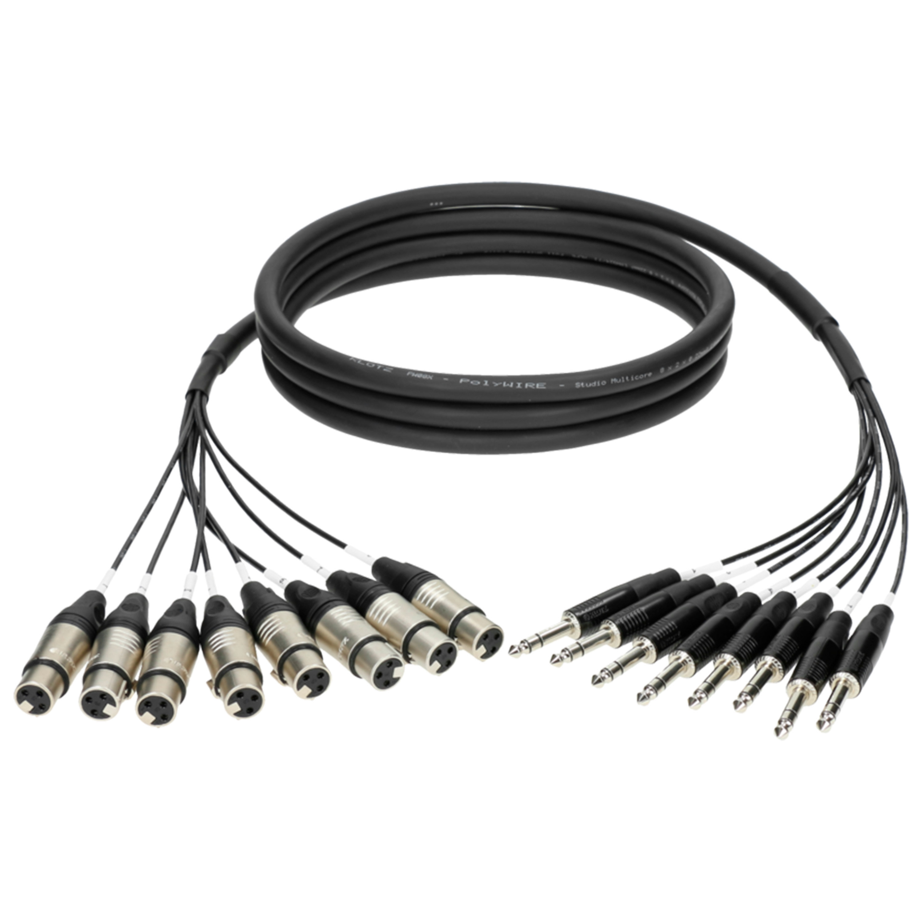 Klotz Câble multipaires loom 8 canaux analogiques 8x XLR Klotz femelle ...
