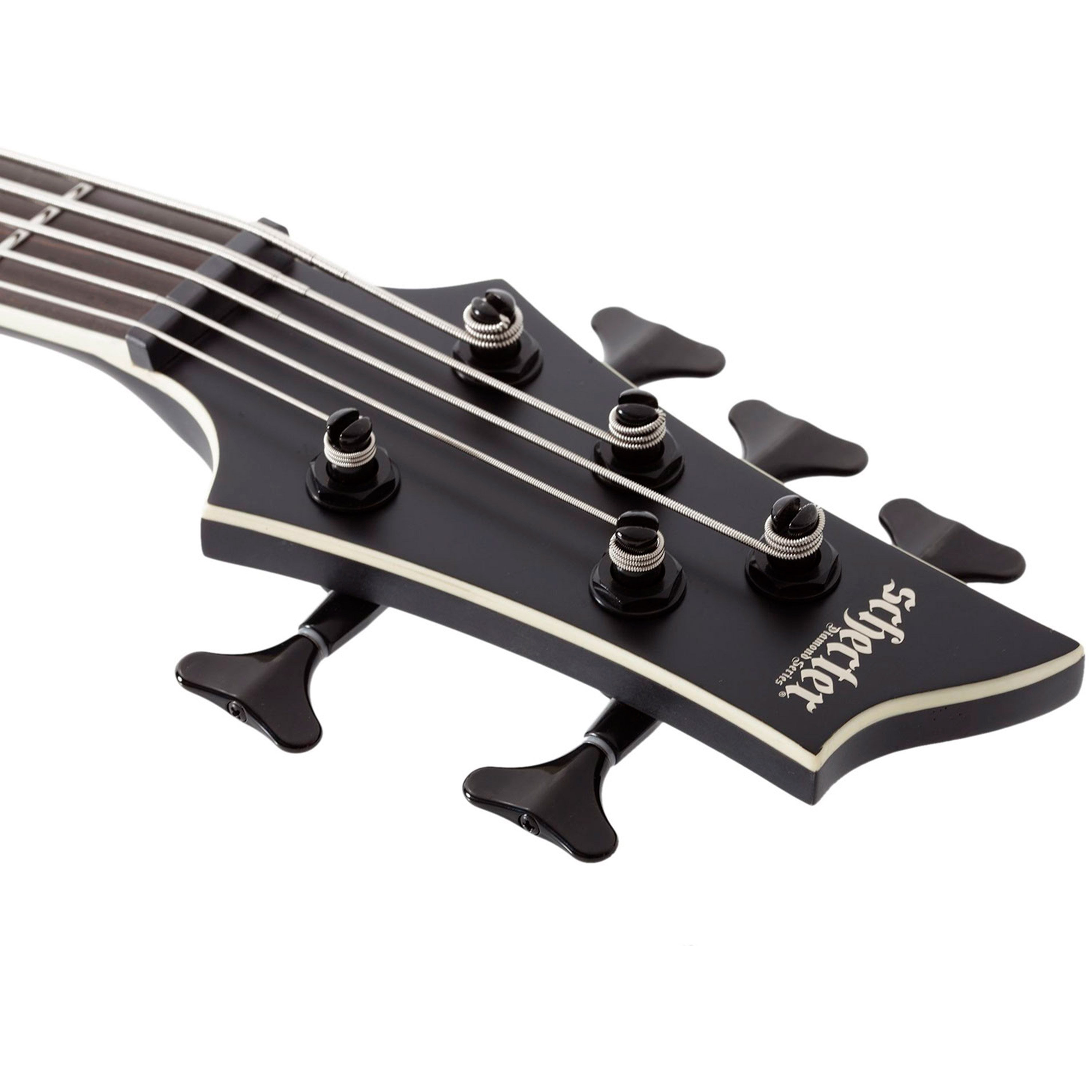 Schecter SLS Elite-5 Evil Twin - Satin Black - Basse électrique ...