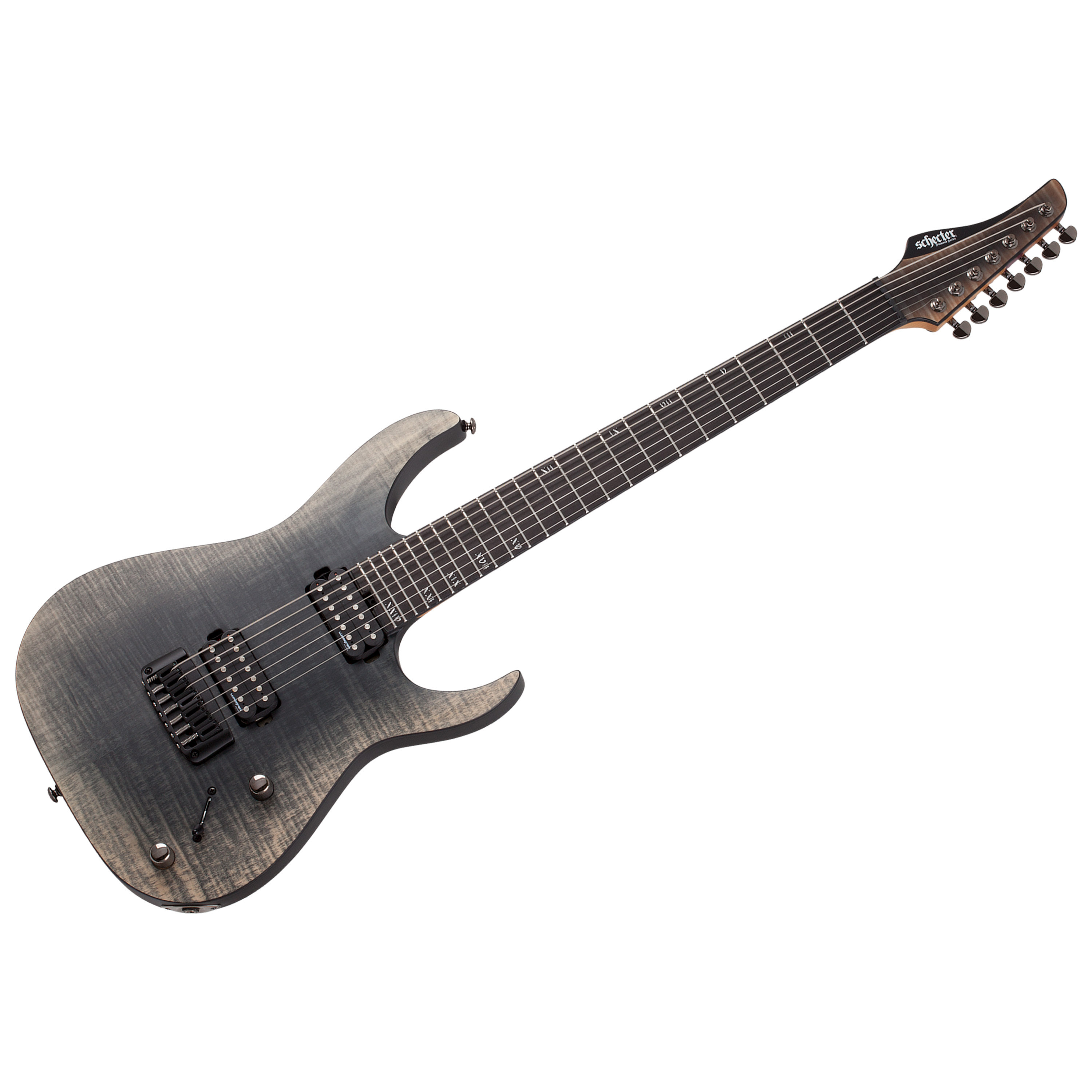 Schecter Banshee Mach 7 - Fallout Burst - Guitare métal / moderne ...