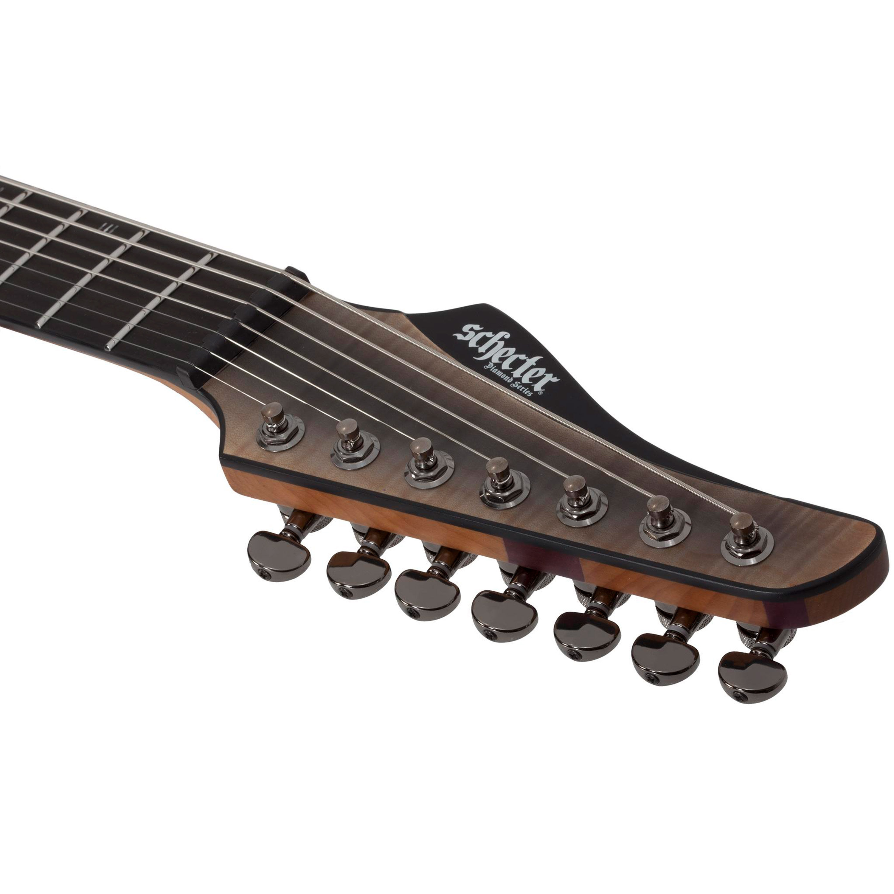 Schecter Banshee Mach 7 Evertune - Fallout Burst - Guitare métal ...