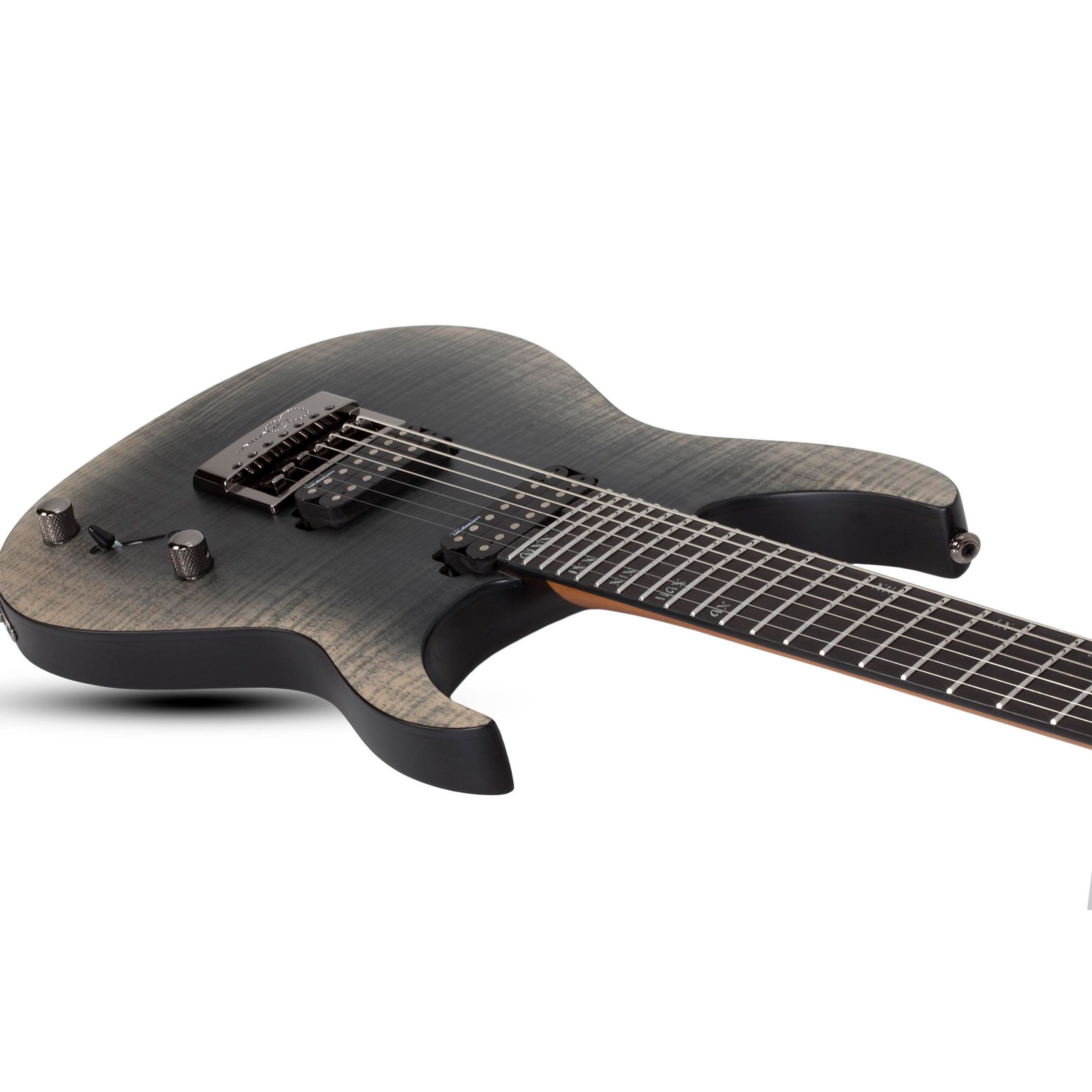 Schecter Banshee Mach 7 Evertune - Fallout Burst - Guitare métal ...