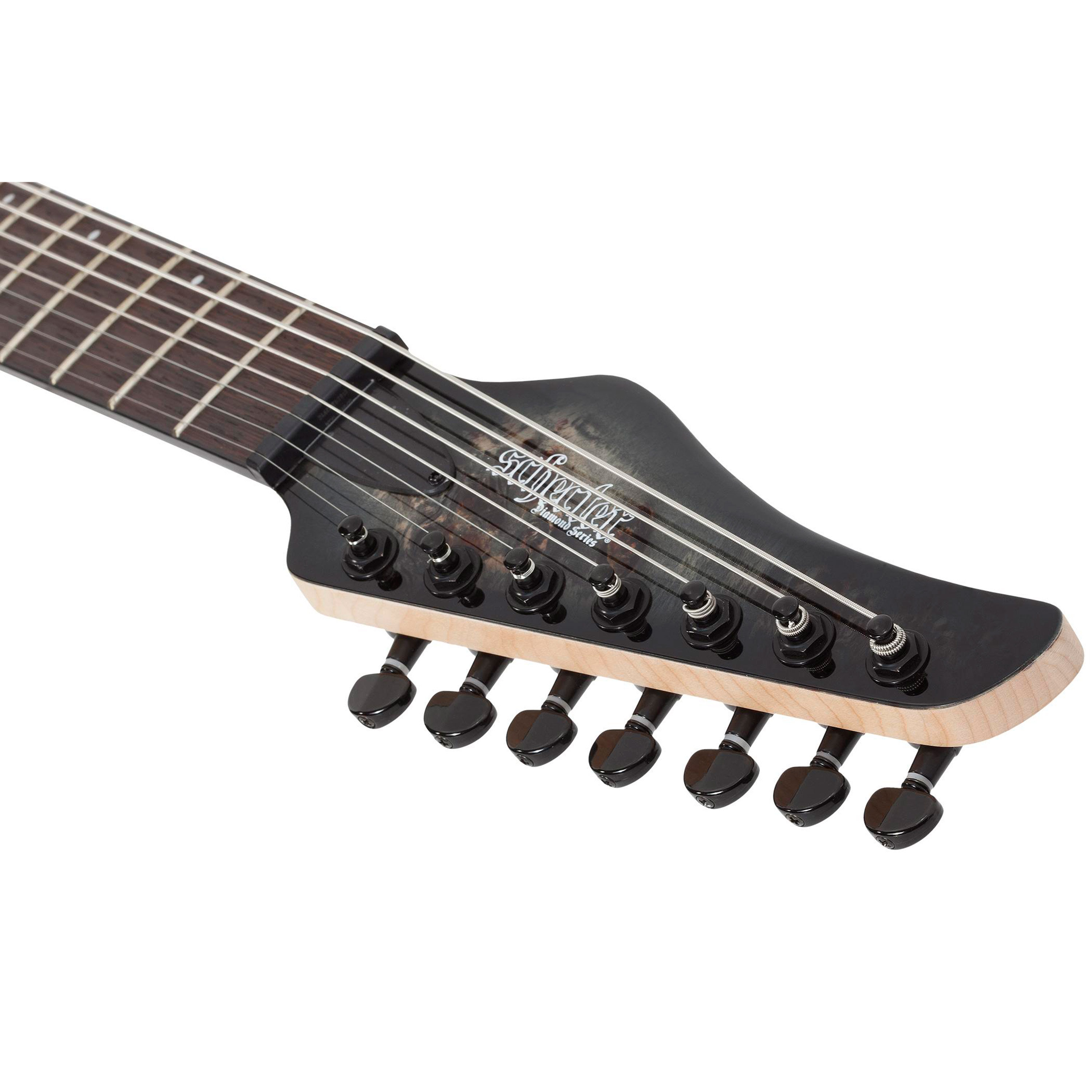 Schecter C-7 Pro - Charcoal Burst - Guitare métal / moderne SonoVente.com