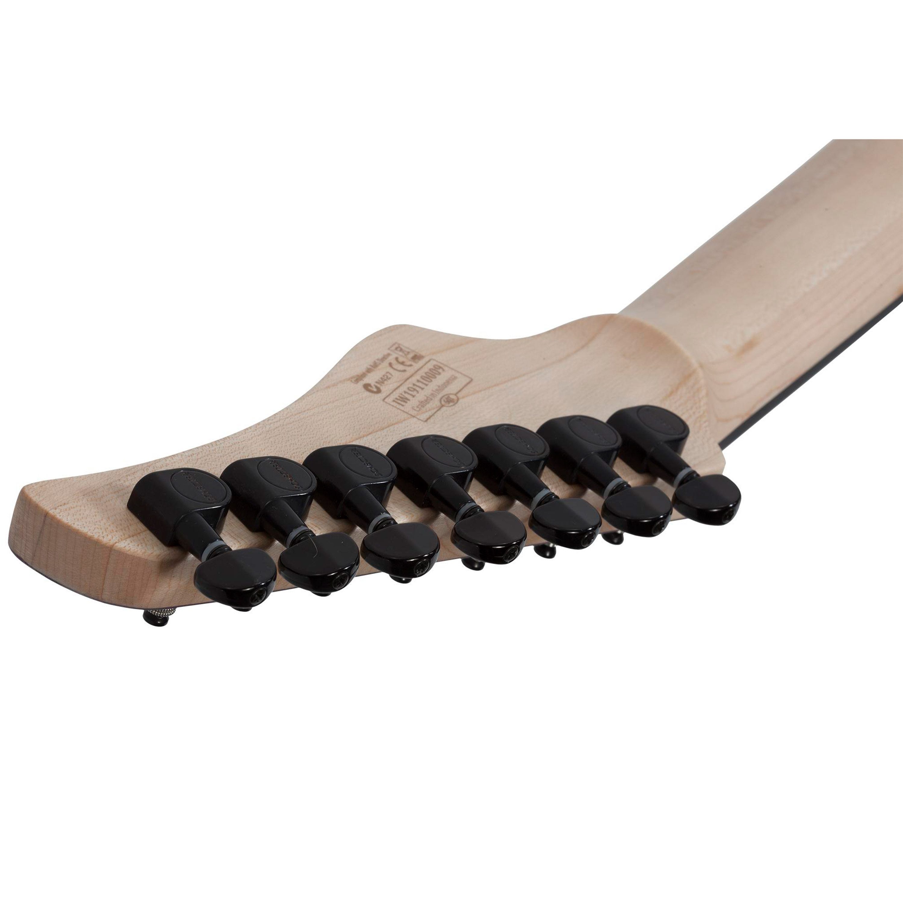 Schecter C-7 Pro - Charcoal Burst - Guitare métal / moderne SonoVente.com