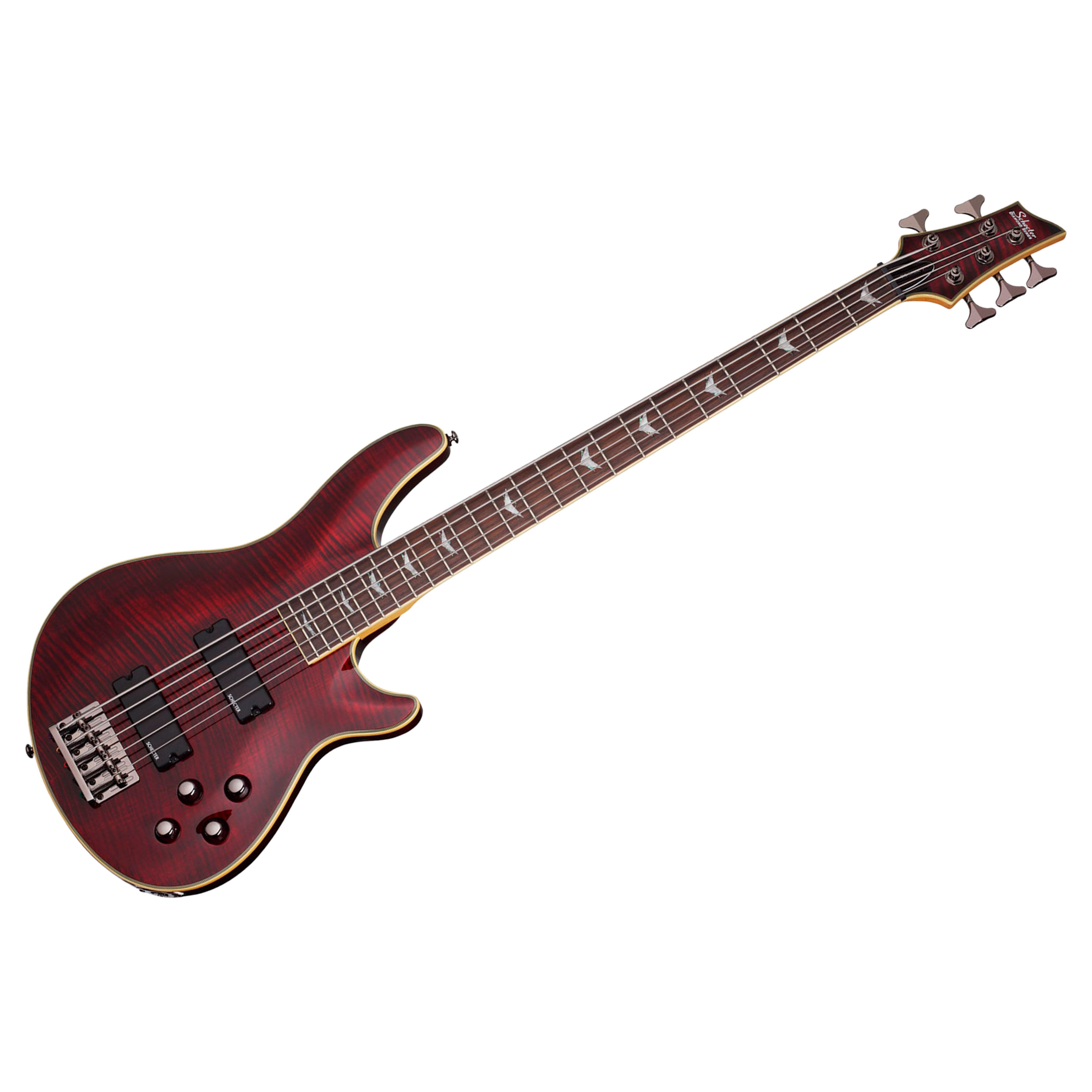 Schecter Omen Extreme 5 - Black Cherry - Basse électrique SonoVente.com