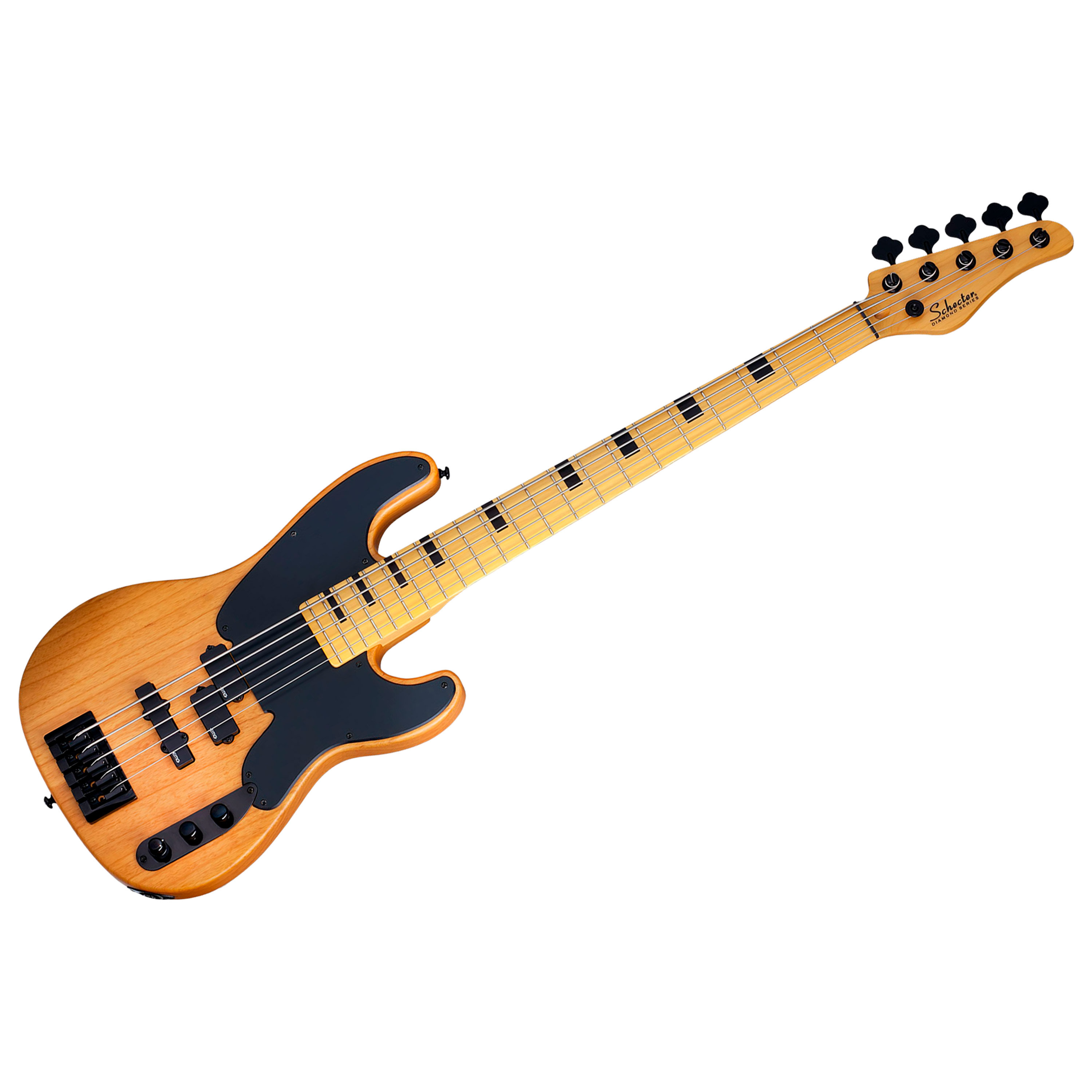 Schecter Model T Session 5 - Aged Natural Satin - Basse électrique ...