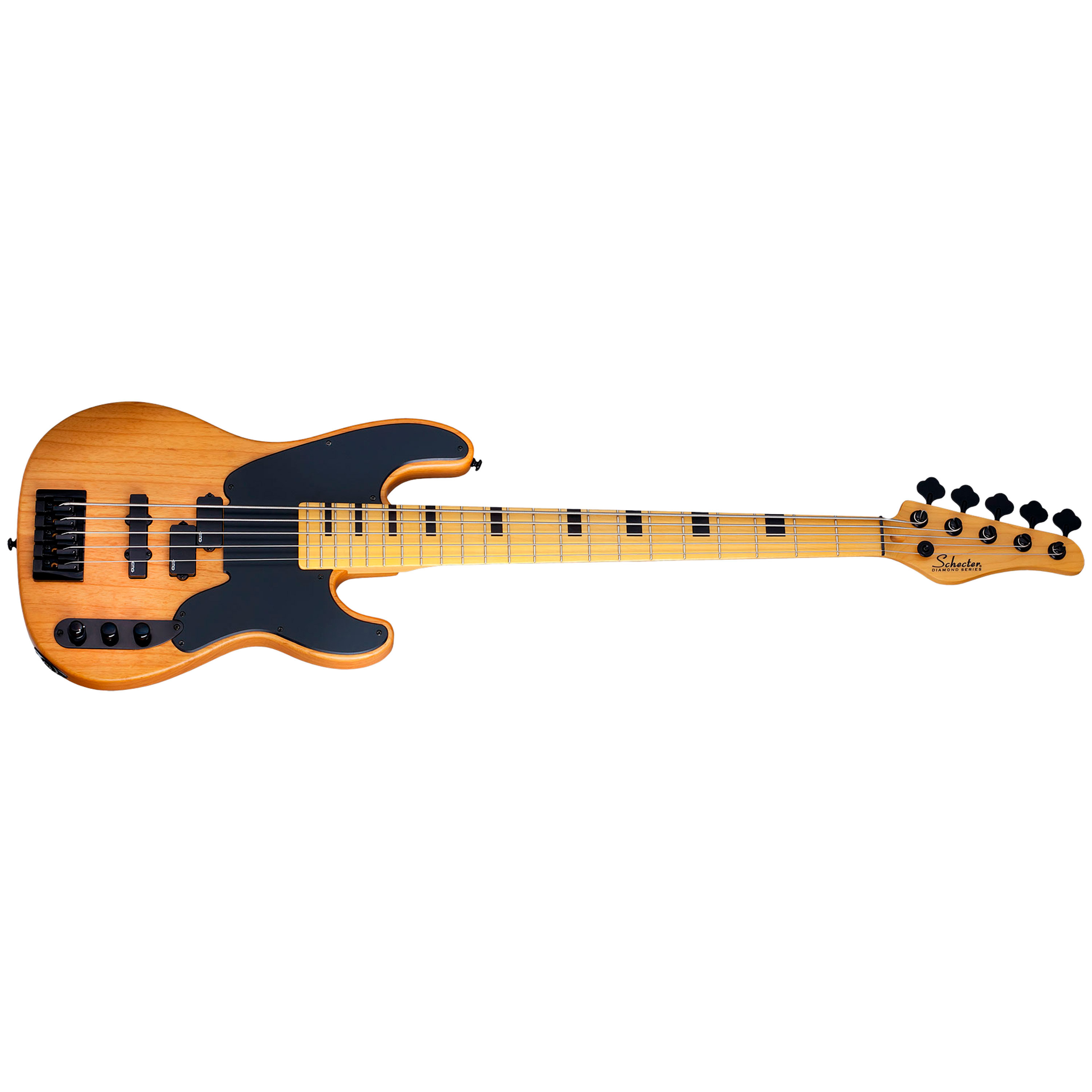 Schecter Model T Session 5 - Aged Natural Satin - Basse électrique ...