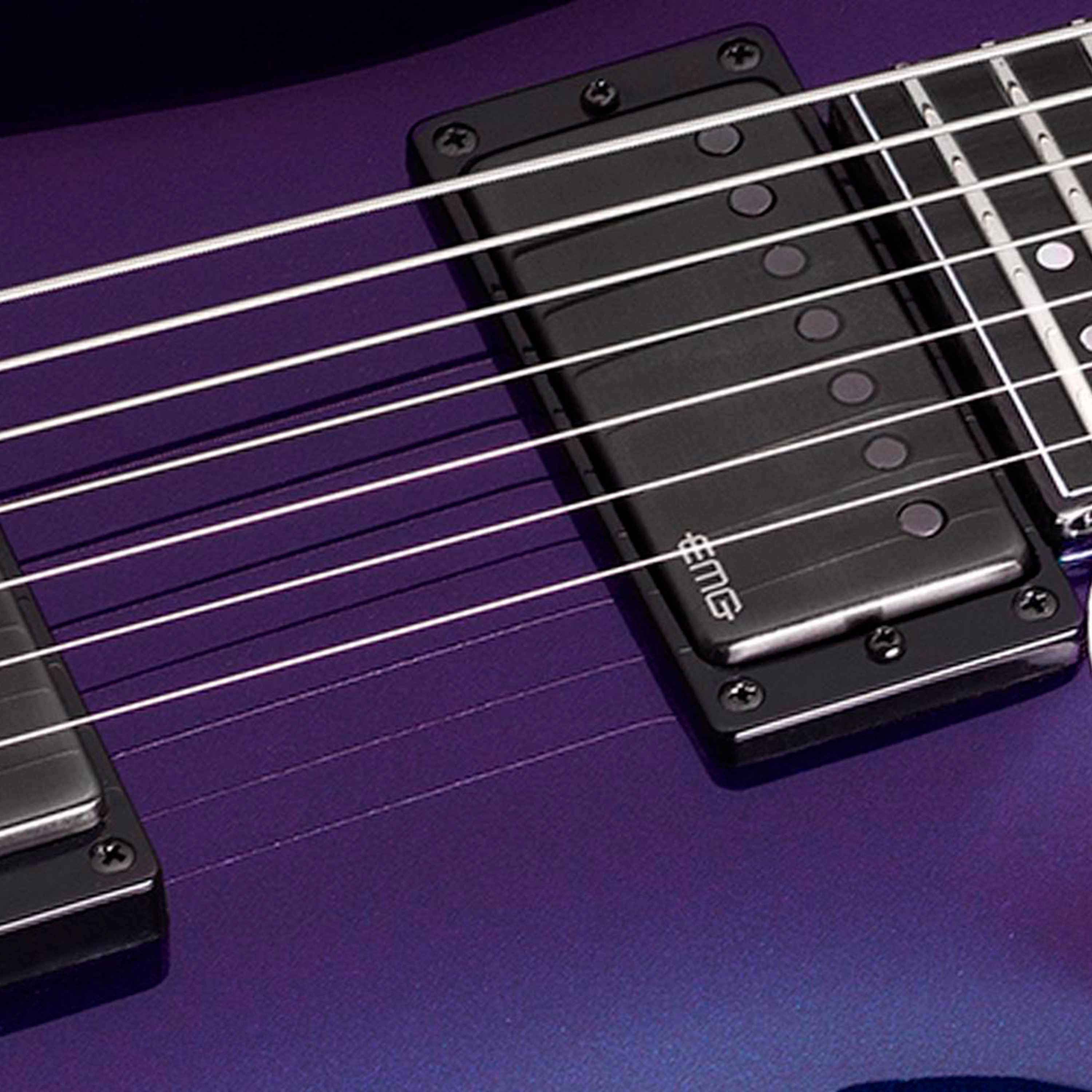 Schecter Hellraiser C-7 Hybrid - UltraViolet - Guitare métal / moderne ...