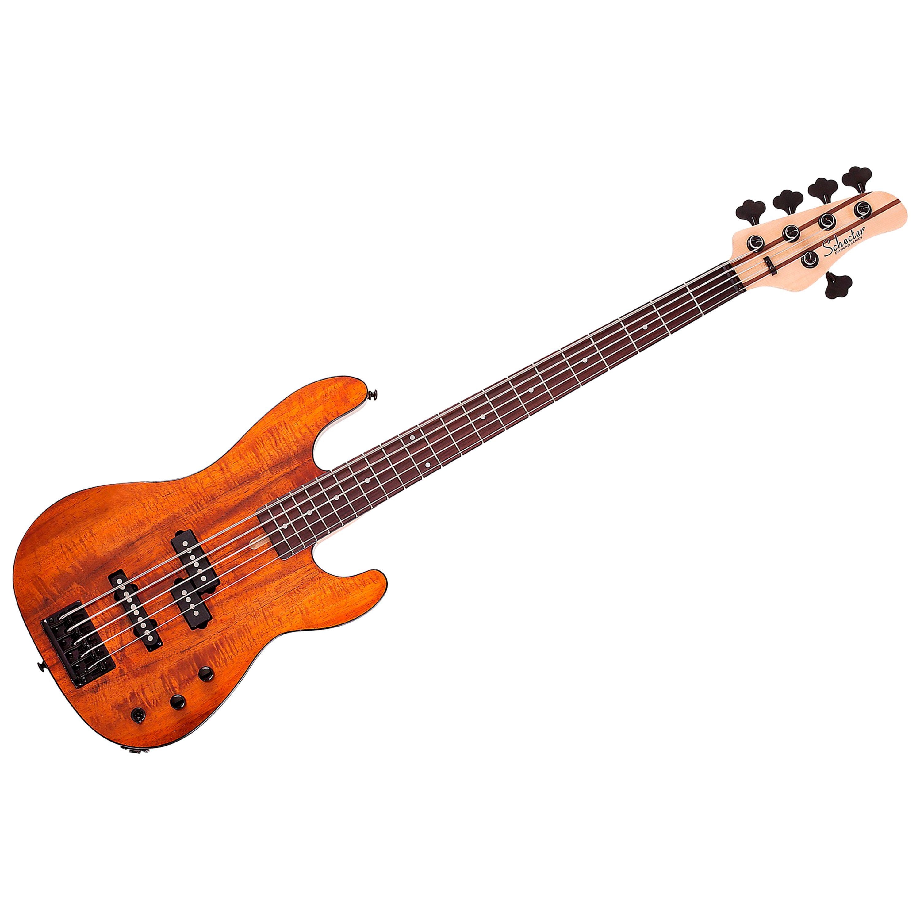 Schecter Basse Michael Anthony MA-5 - Gloss Natural - Elektrische bas ...