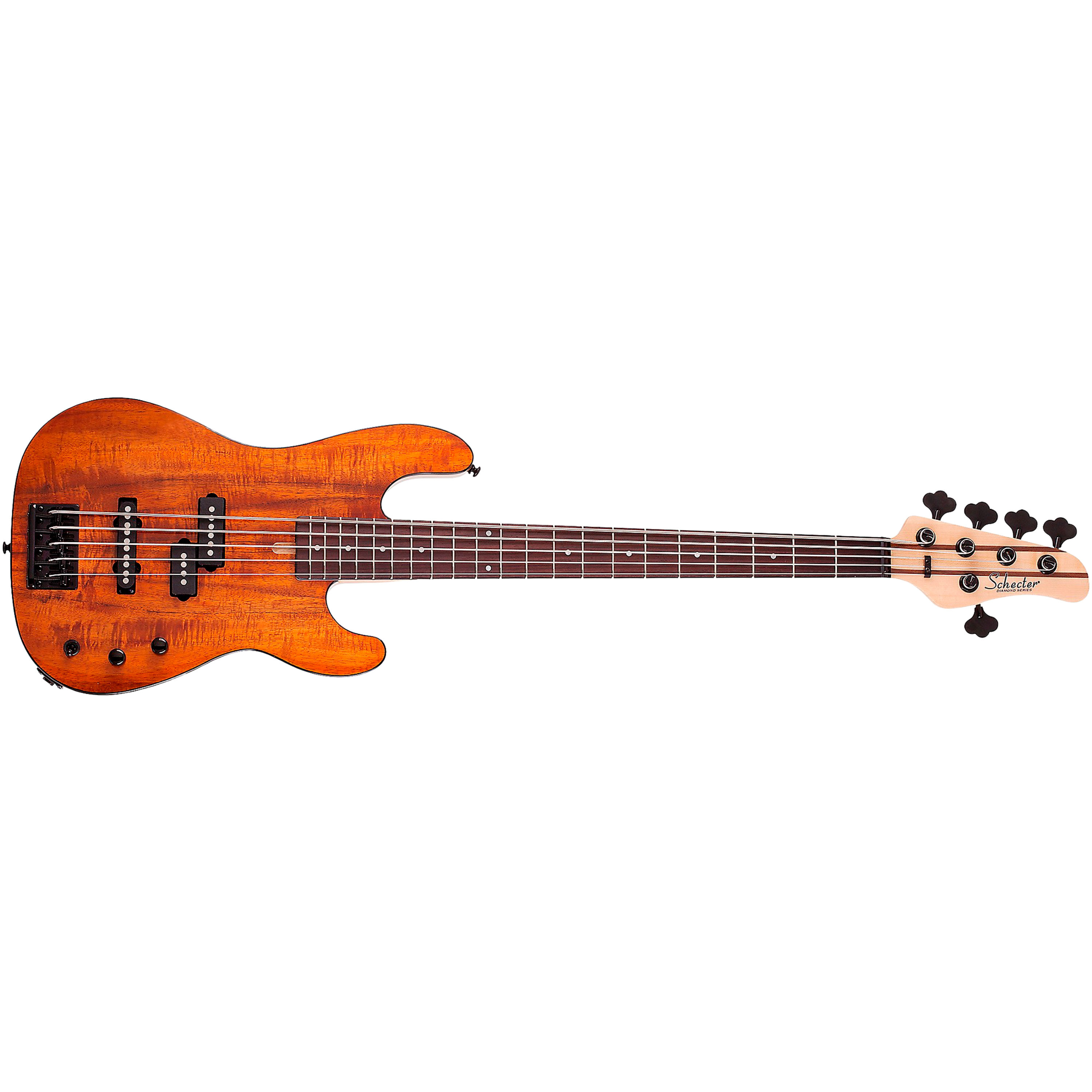Schecter Basse Michael Anthony MA-5 - Gloss Natural - Basse électrique ...