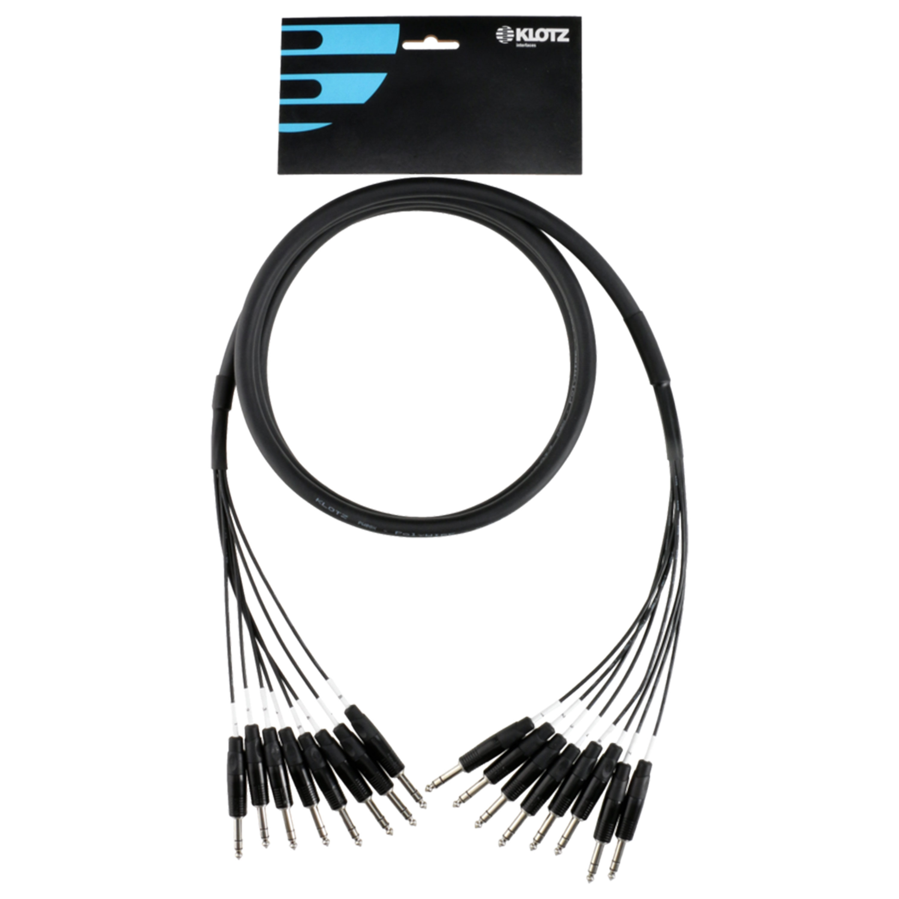 Klotz Câble multipaires loom 8 canaux analogiques Jack 6.35mm Klotz ...