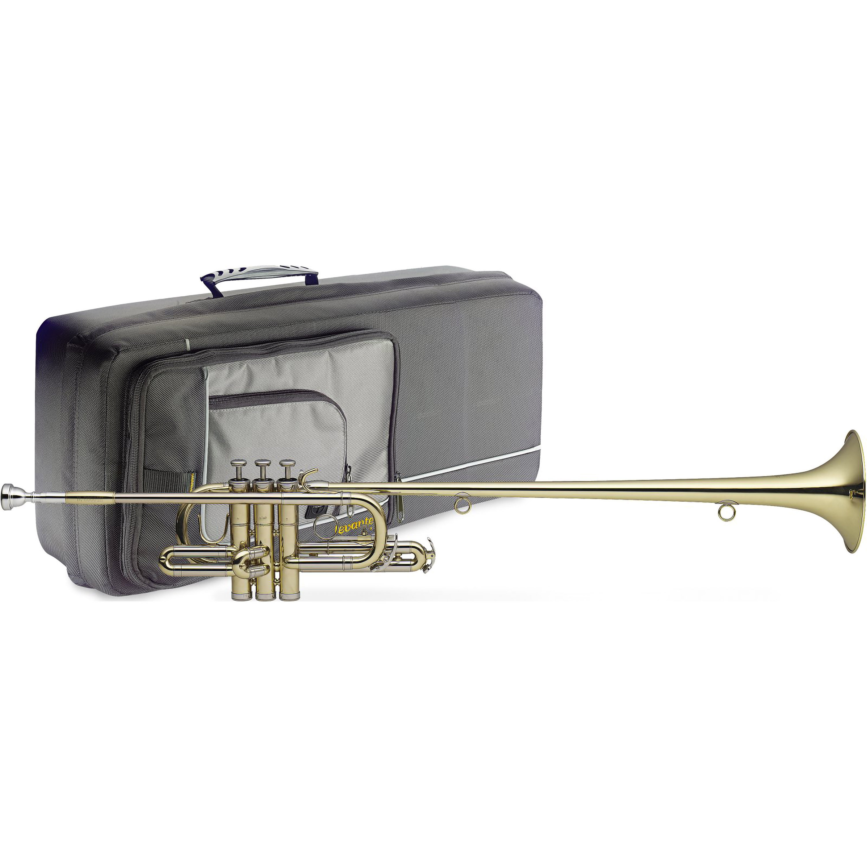 Levante LV-FS4105 - Trompette héraldique en Sib - Trompette, cornet ...