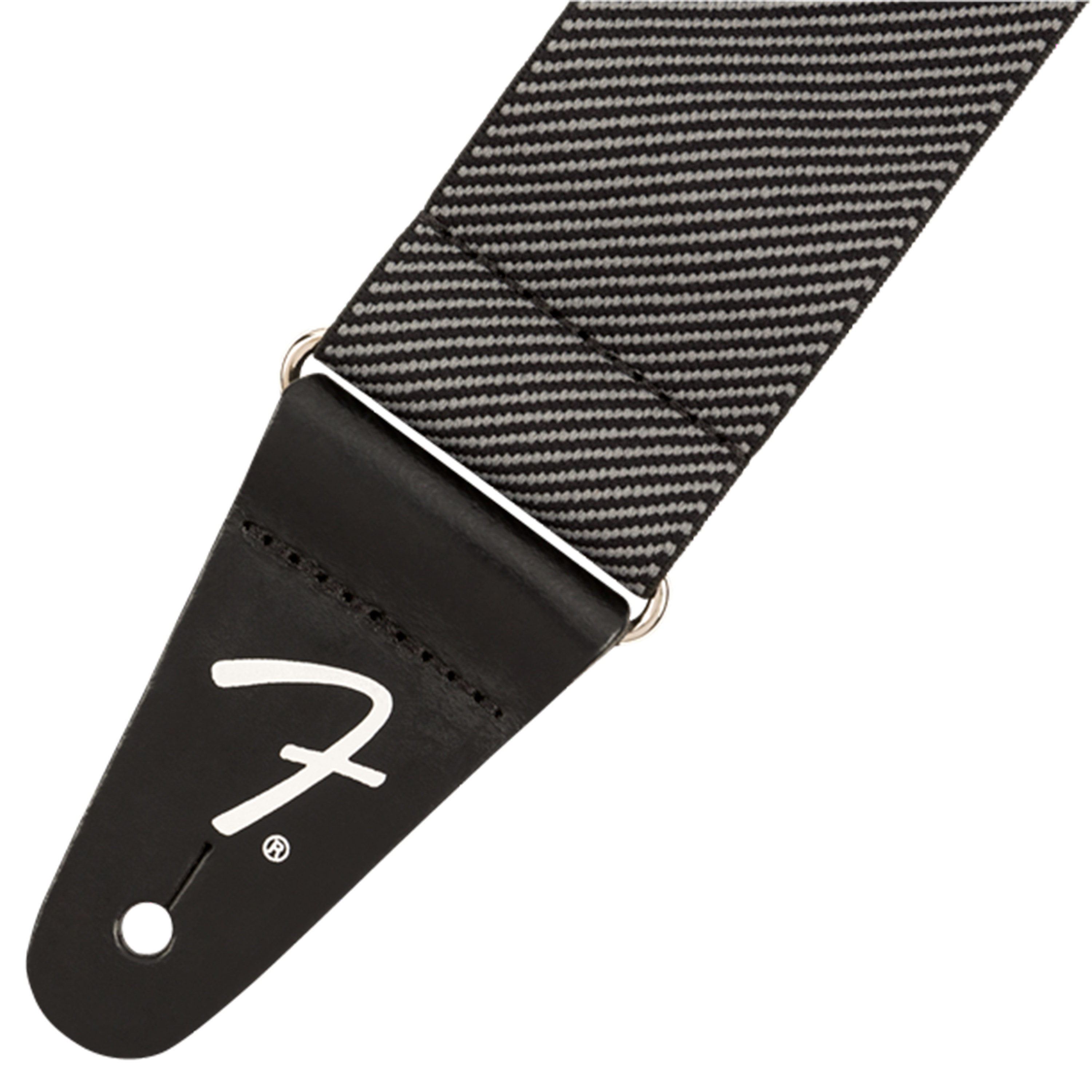 Fender WeighLess Tweed Strap Gray 2 - Sangle Guitare SonoVente.com