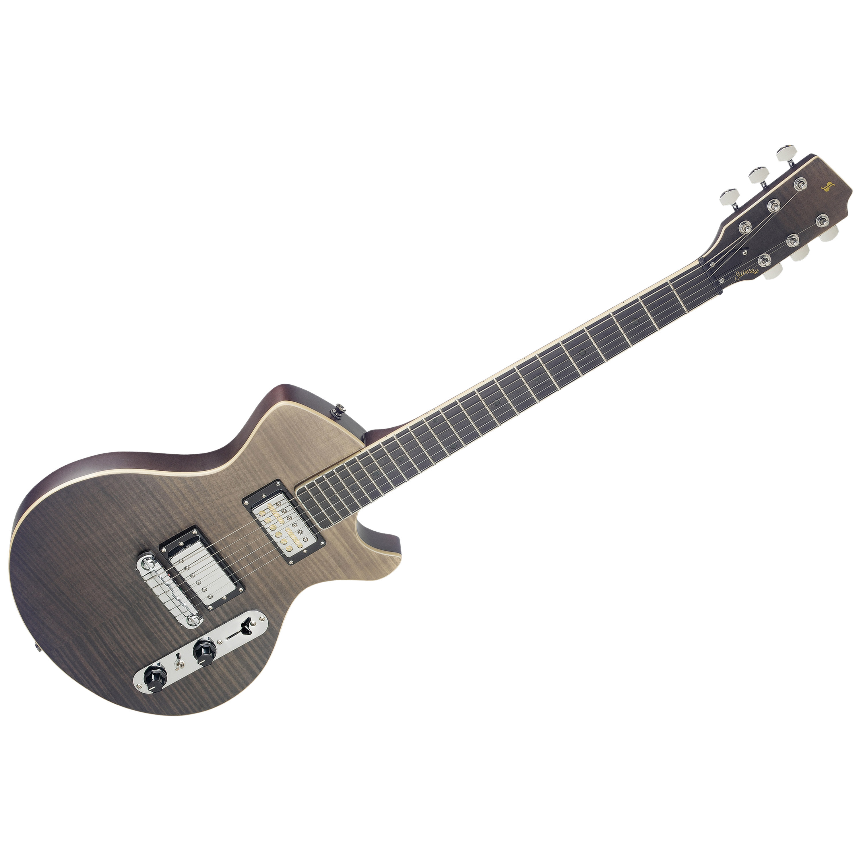 Stagg SVY SPCLDLX FBK - Guitare Silveray Special Deluxe shading black ...