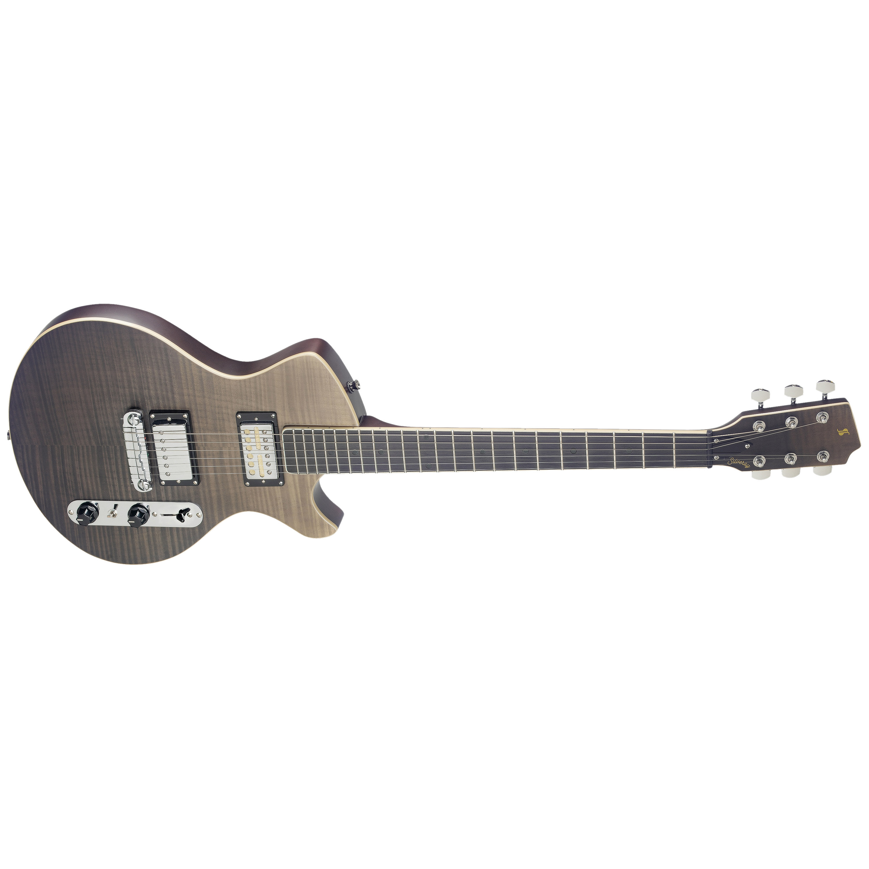 Stagg SVY SPCLDLX FBK - Guitare Silveray Special Deluxe shading black ...