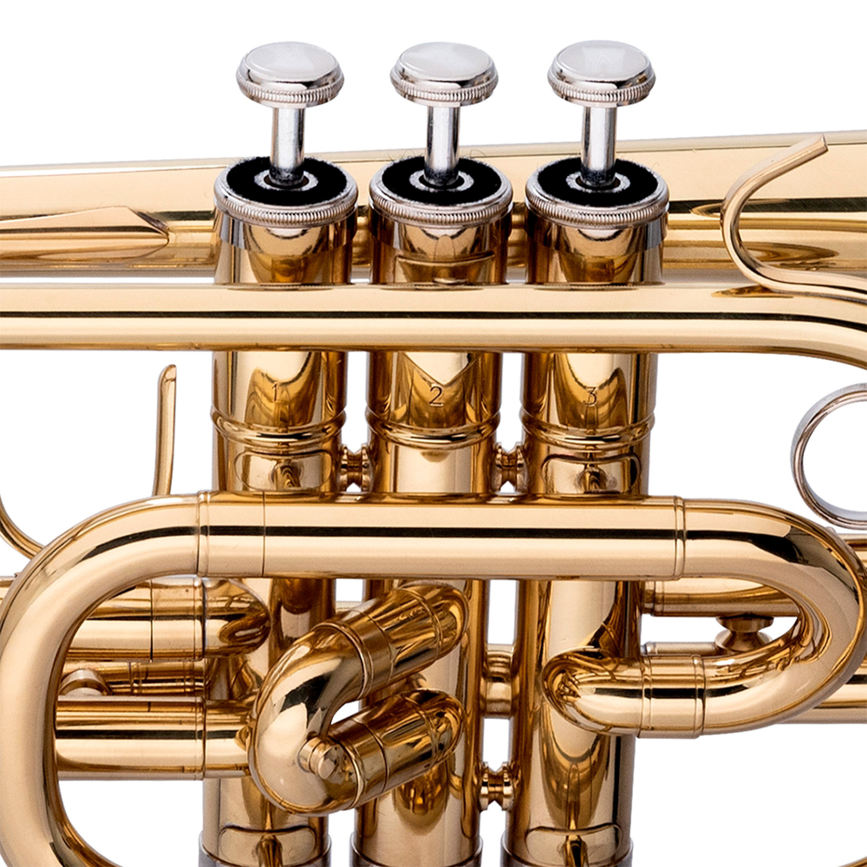 Stagg WS-CR215S - Cornet en Sib - Trompette, cornet, bugle SonoVente.com