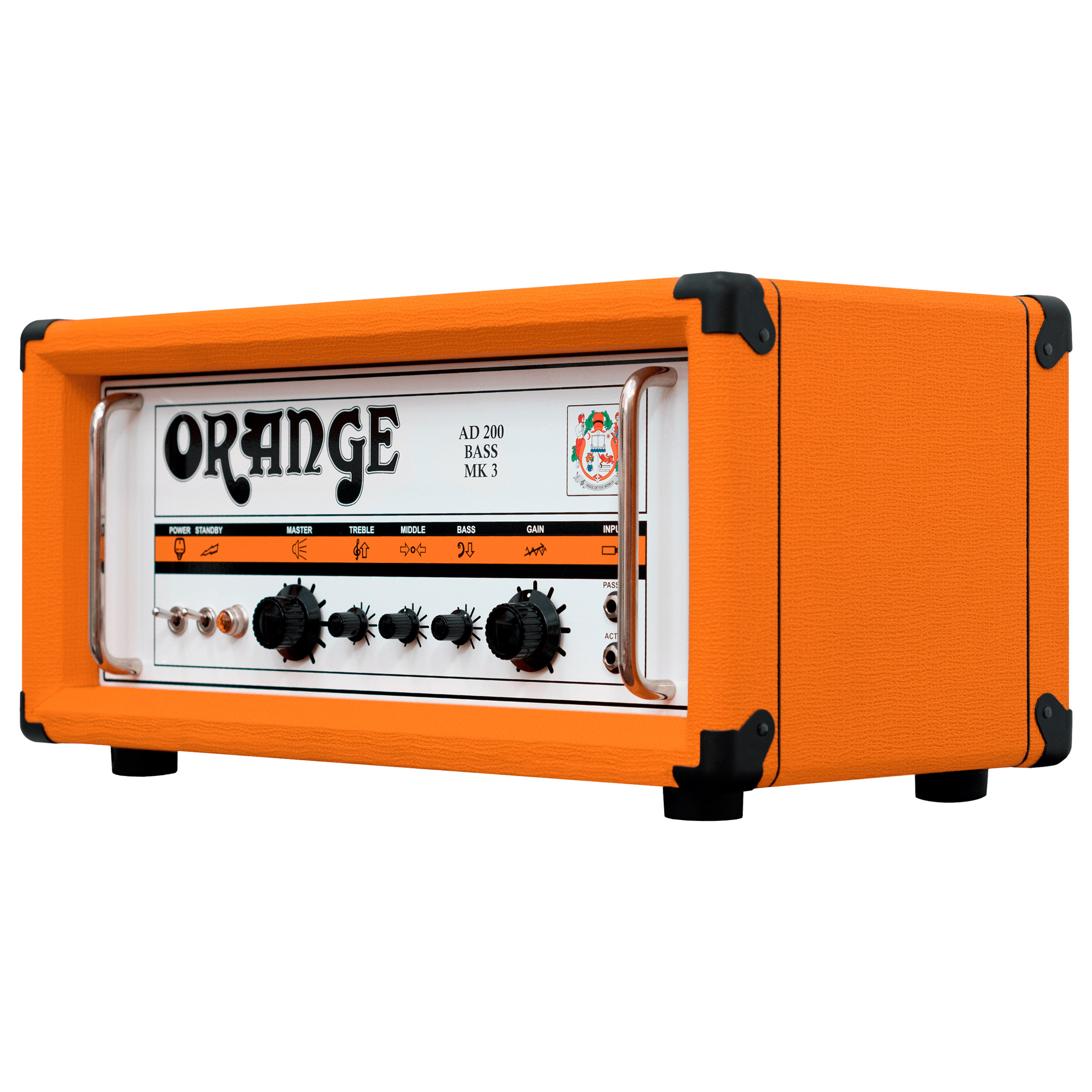 Orange AD200B MK3 - Tête d'ampli basse électrique 200W - Tête d'ampli ...