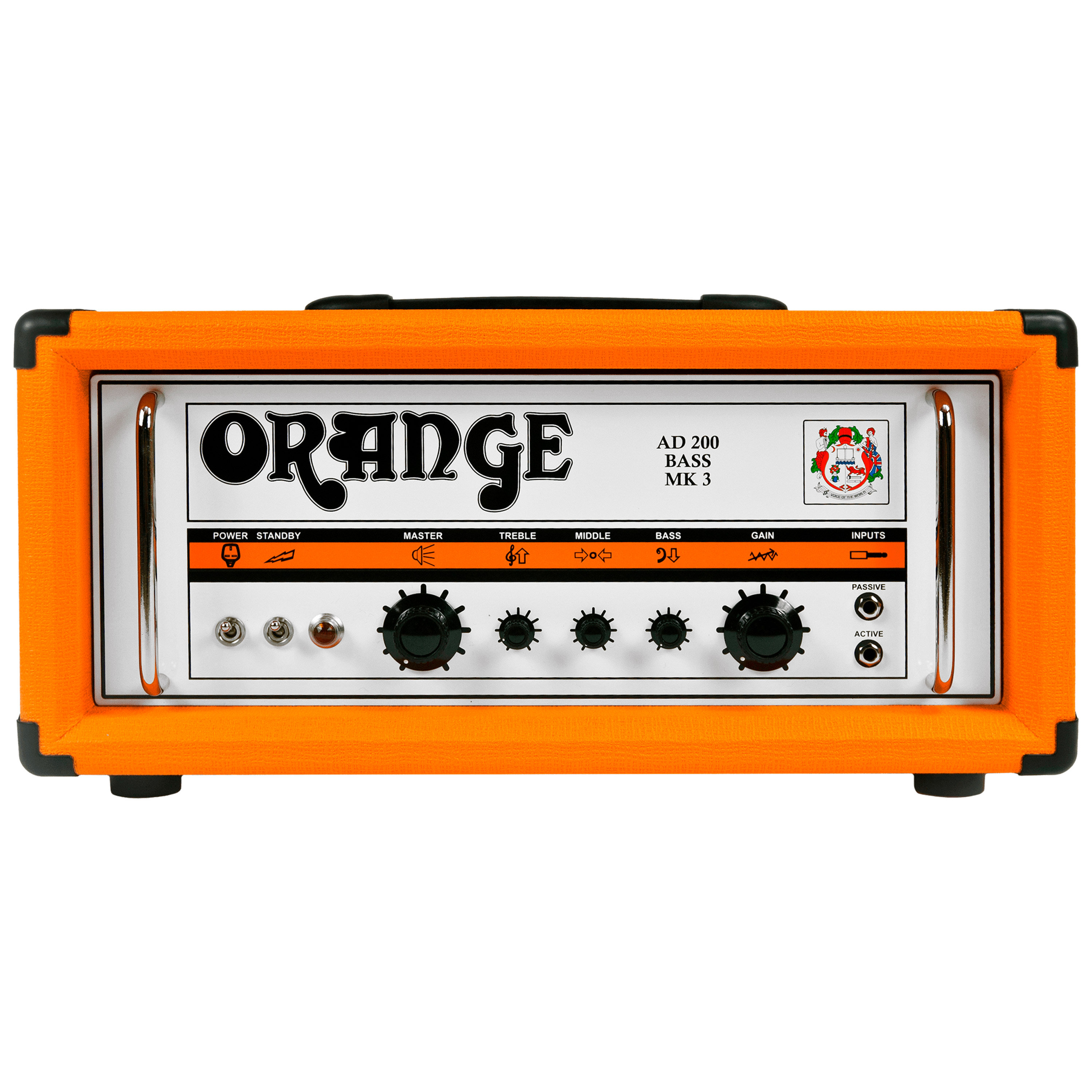 Orange AD200B MK3 - Tête d'ampli basse électrique 200W - Tête d'ampli ...