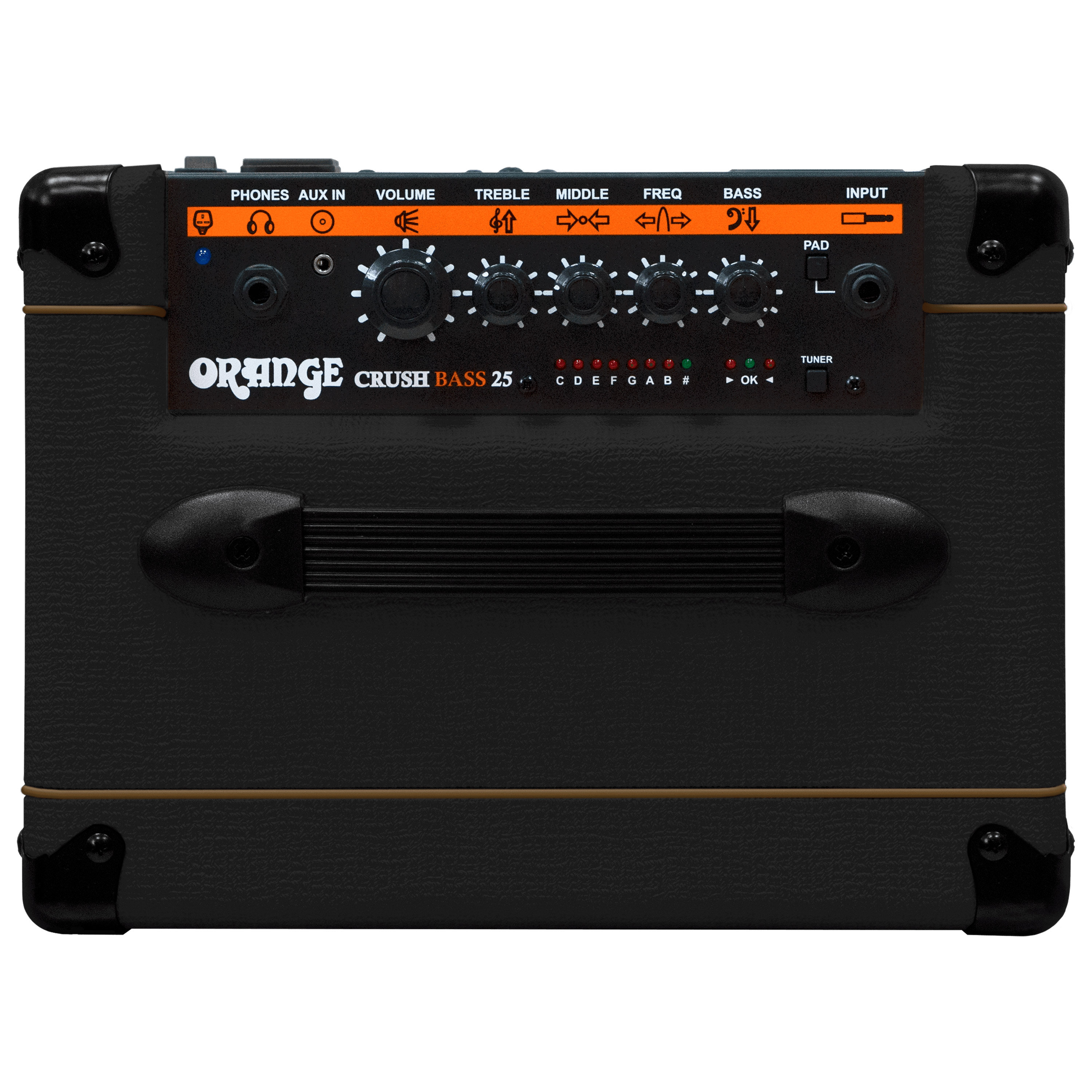 Orange Combo Crush Bass 25 Black - Combo basse SonoVente.com