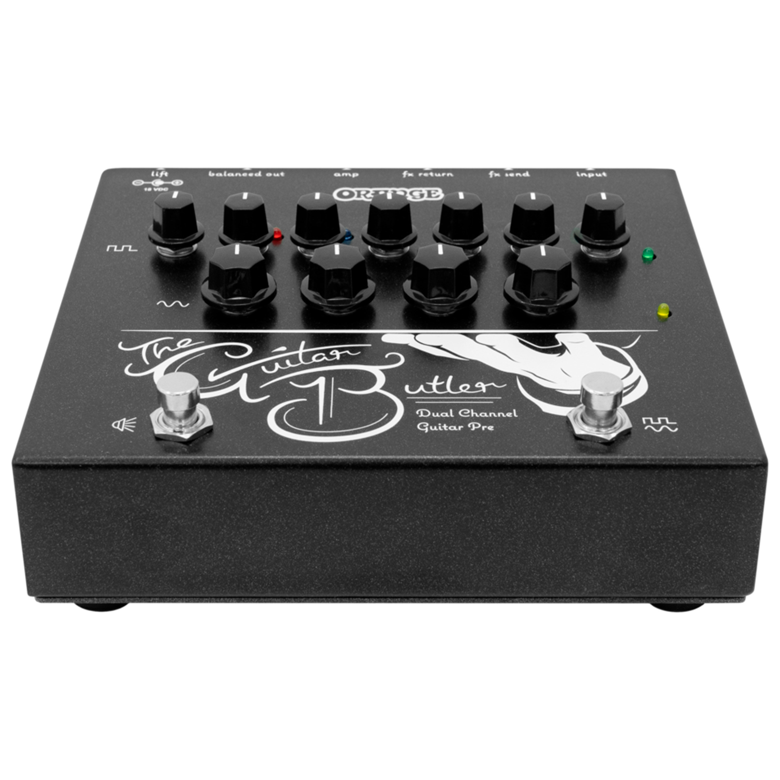 Orange Guitar Butler préamplification bi-canaux - Effets guitare ...