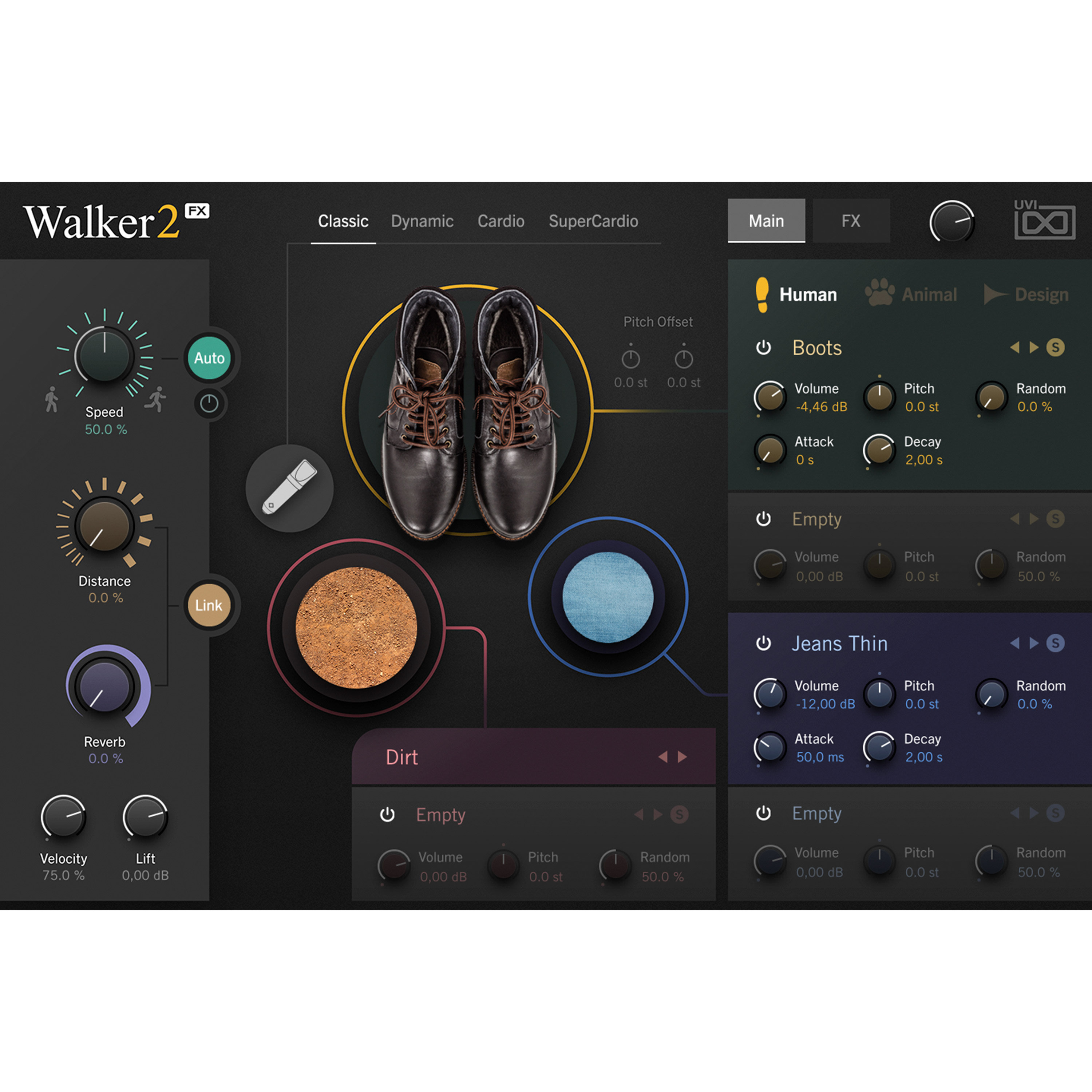 UVI Walker 2 - Logiciel instruments virtuels SonoVente.com