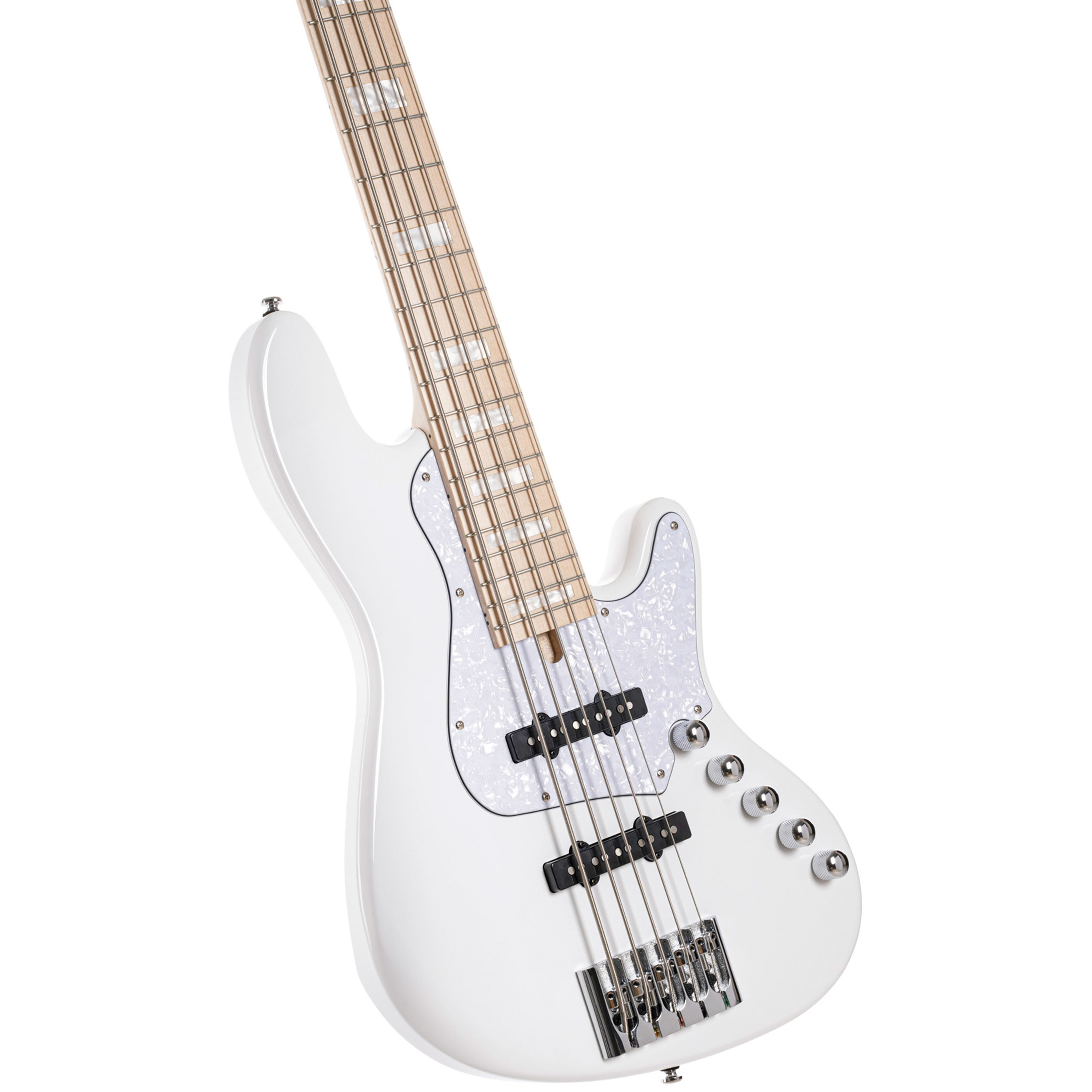 Cort Elrick NJS 5 White - Basse électrique SonoVente.com