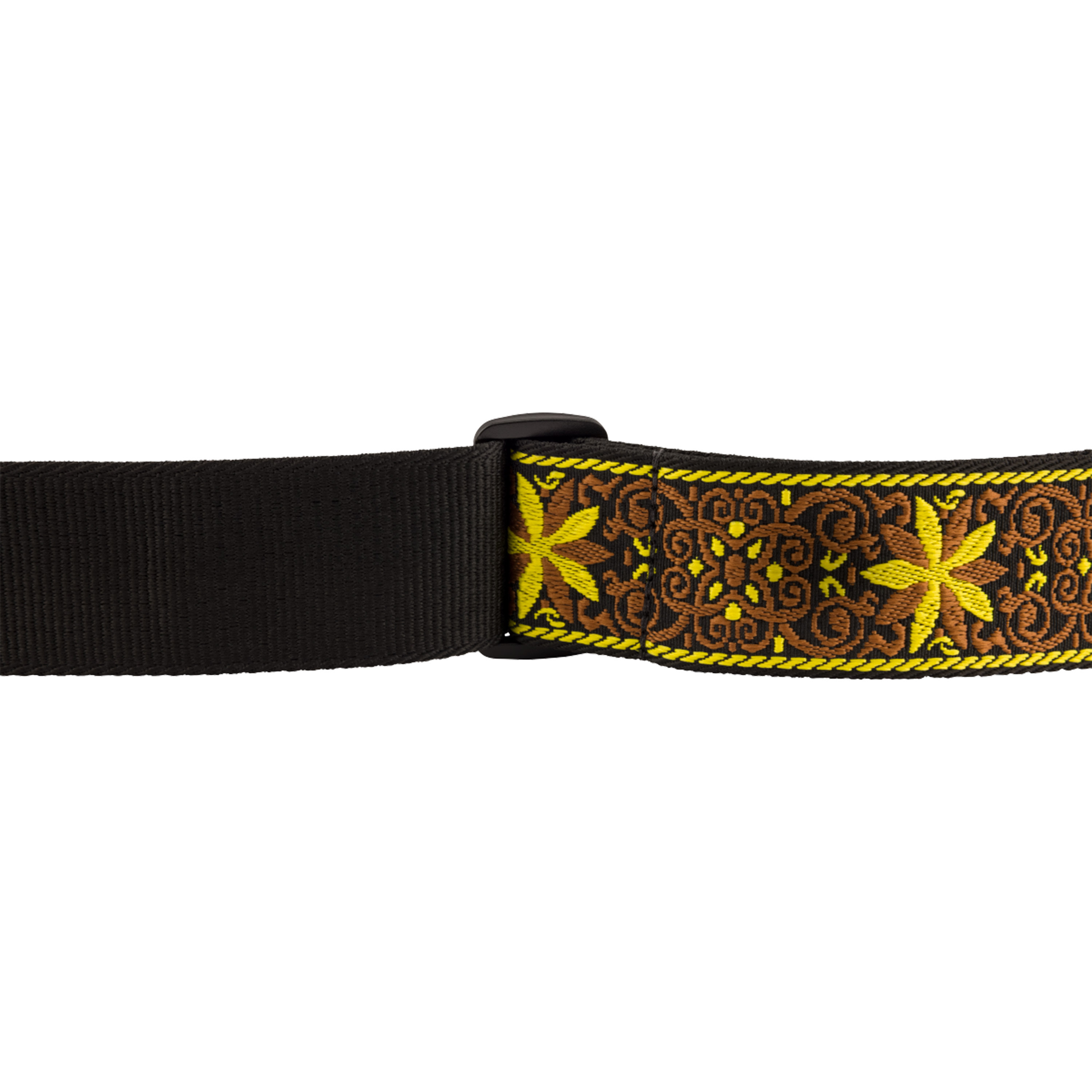 Fender Pasadena Woven Strap Yellow Wallflower - Sangle guitare ...