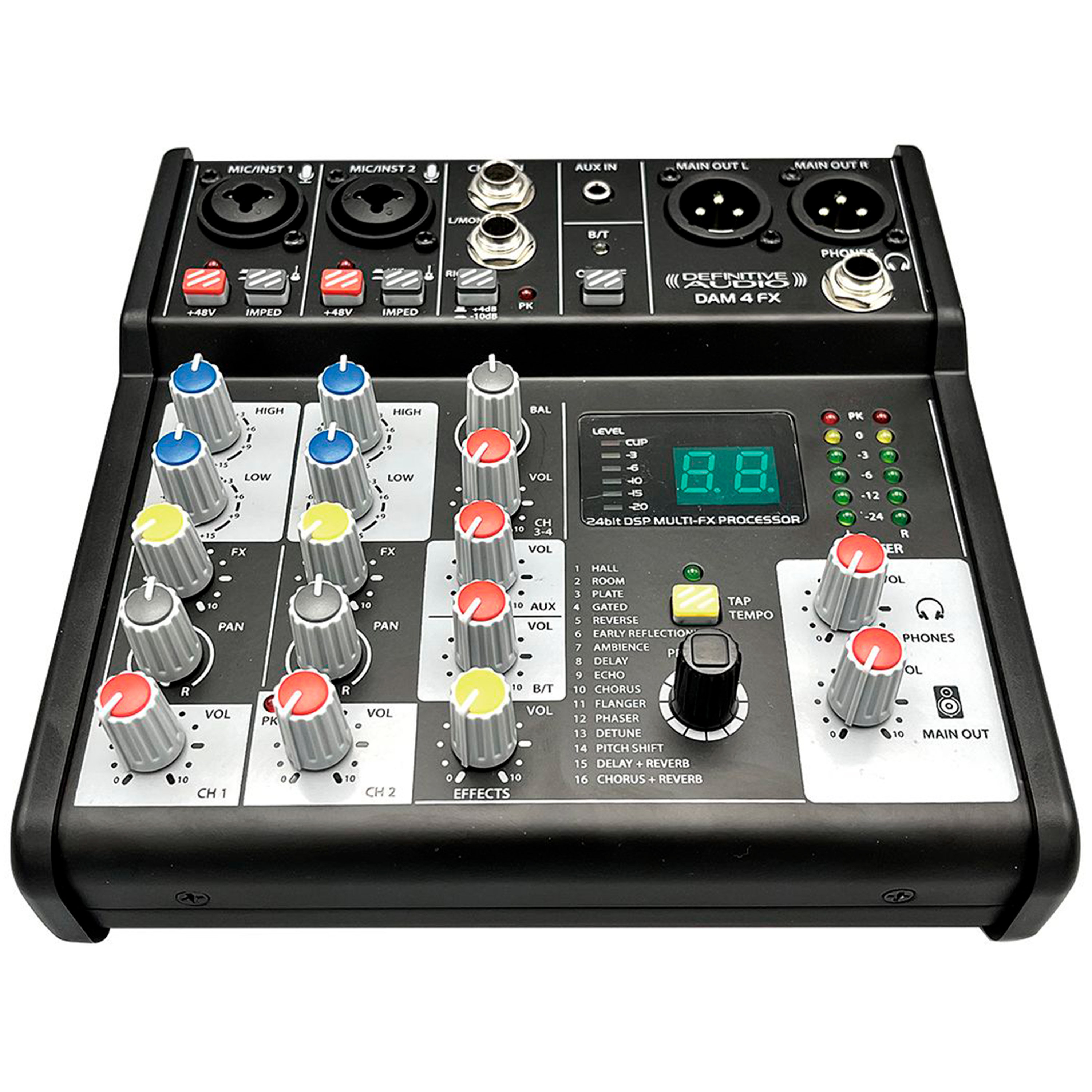 Definitive Audio DAM 4 FX - Console de mixage analogique SonoVente.com