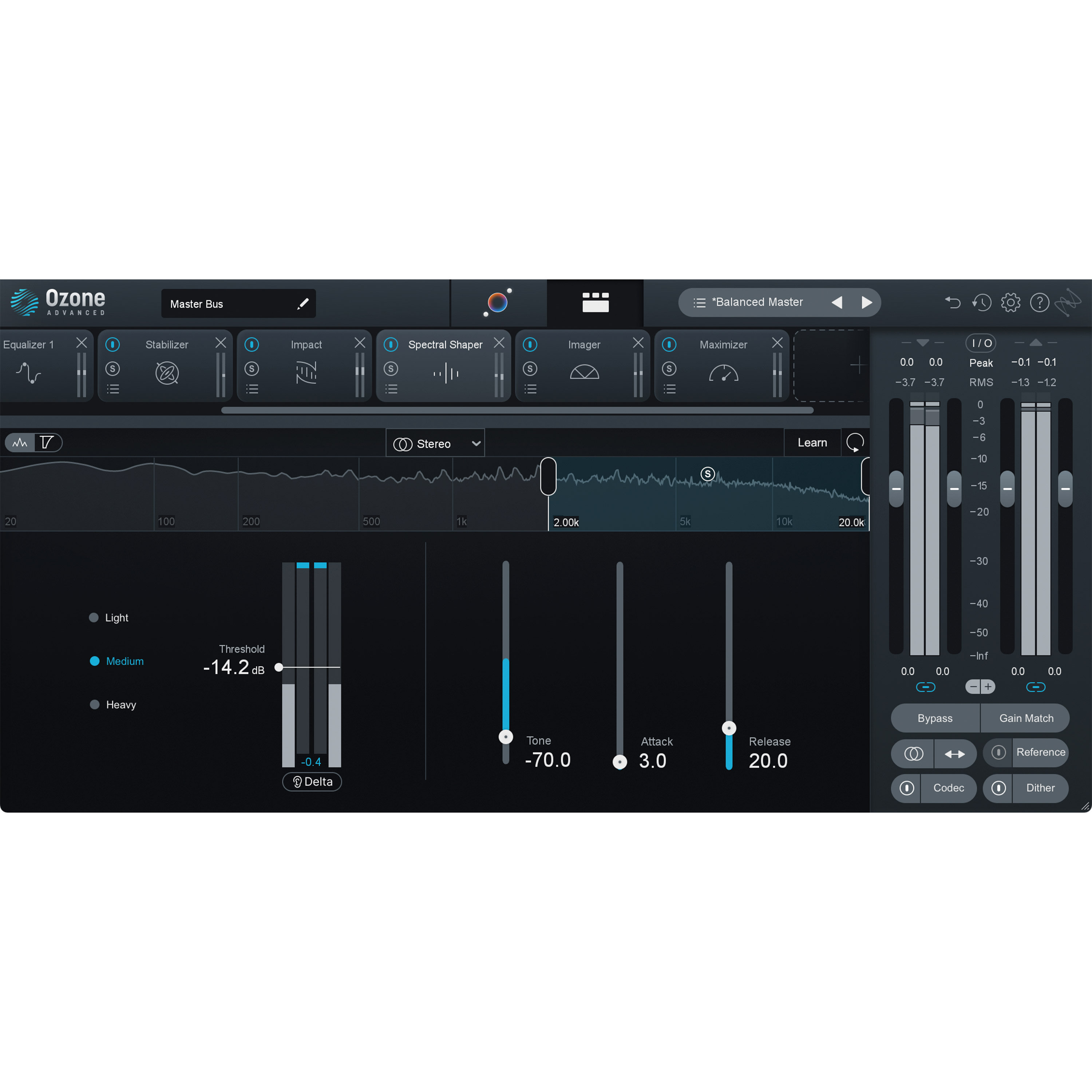 Izotope Ozone 10 Advanced - Logiciel plugins d'effets SonoVente.com