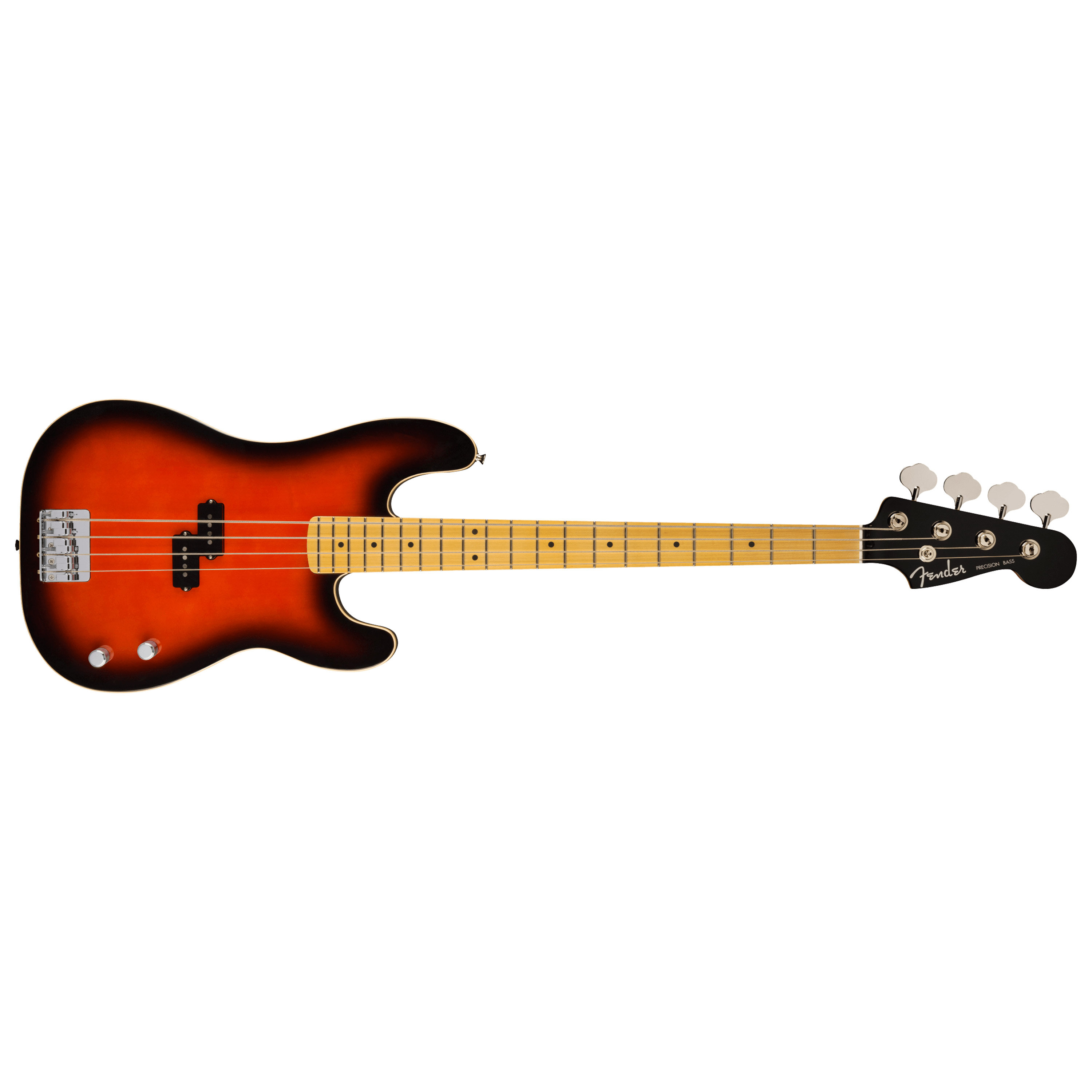 Fender Aerodyne Special Precision Bass Hot Rod Burst - Basse électrique ...