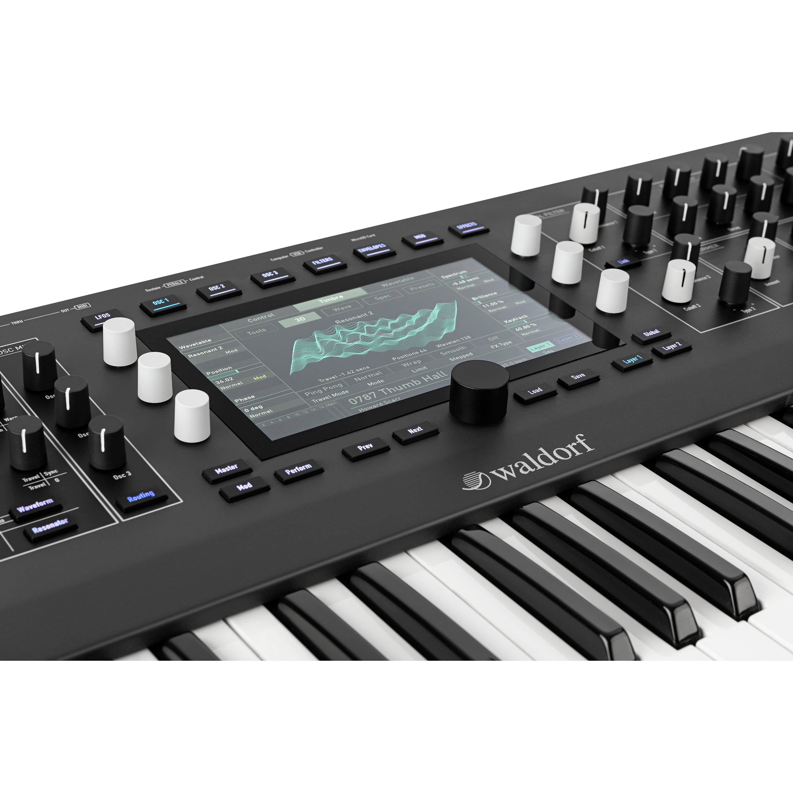 Waldorf Iridium Keyboard - Synthétiseur SonoVente.com