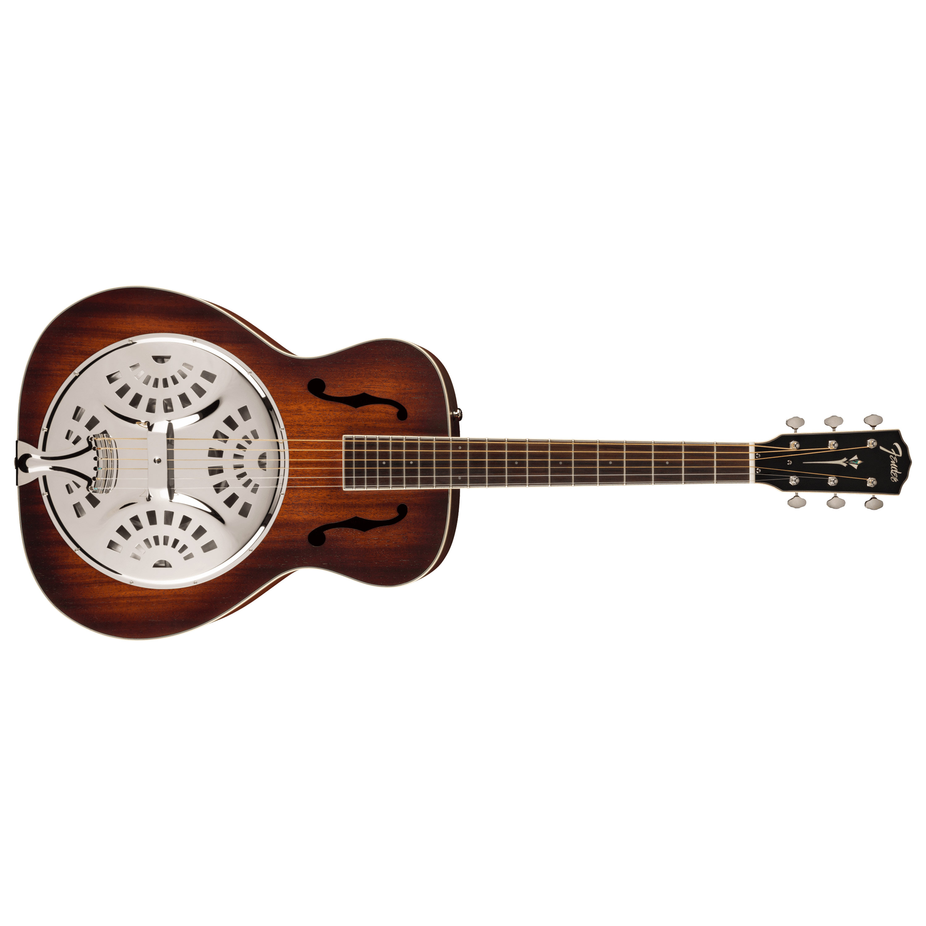 Fender PR-180E RESONATOR AGED COGNAC BURST - Guitare resonator ...
