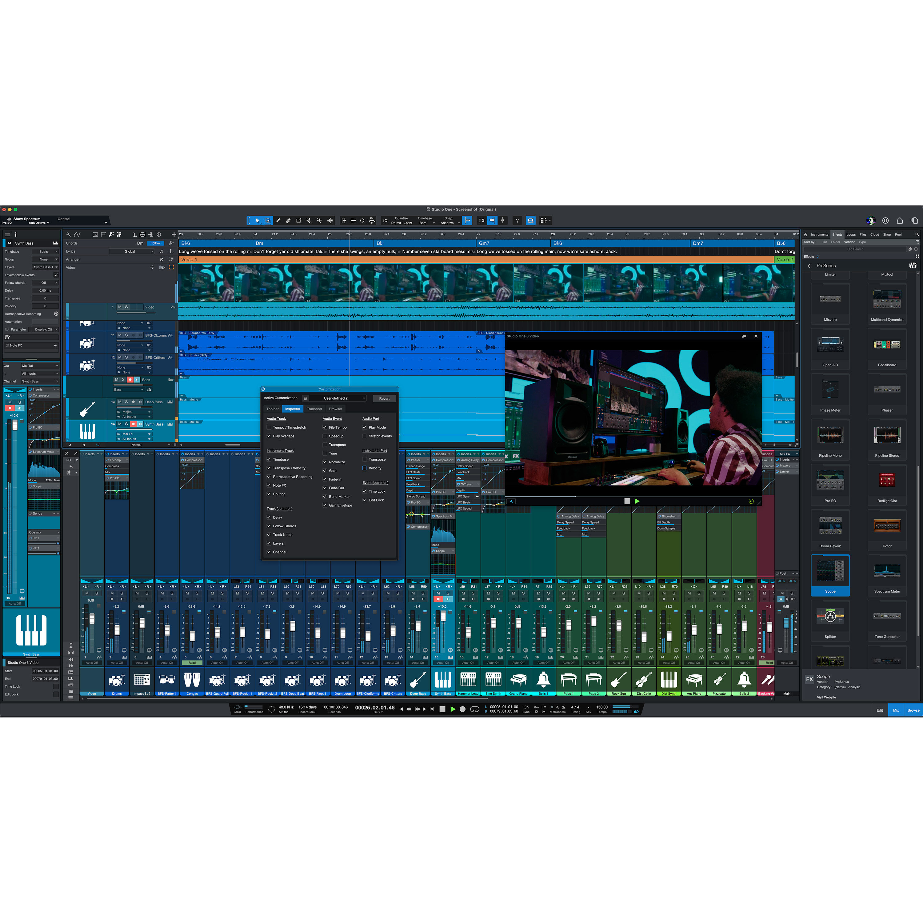 Presonus Studio One 6 Pro upgrade depuis 1-5 Pro (licence en ...