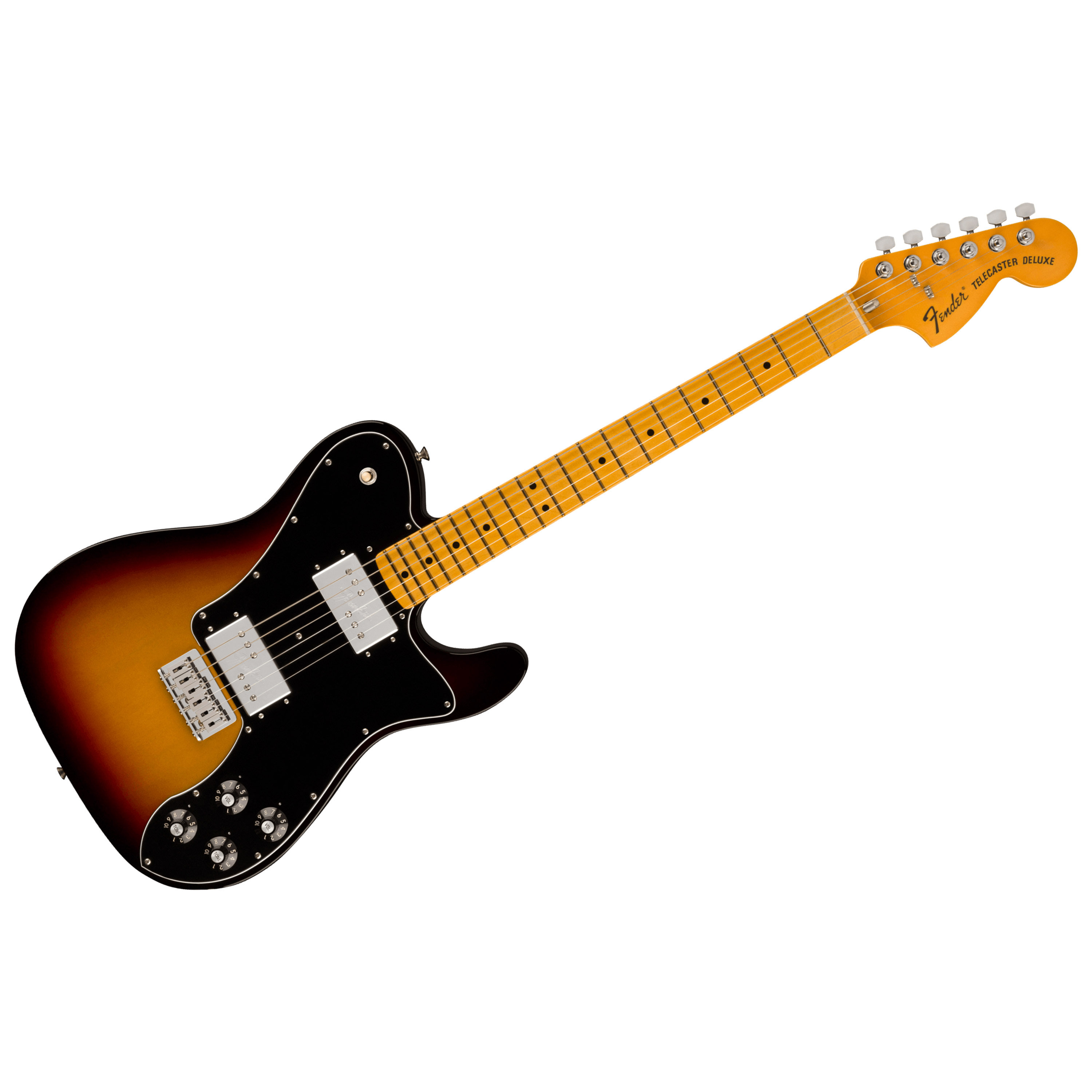 Fender American Vintage II 1975 Telecaster Deluxe 3-Color Sunburst ...