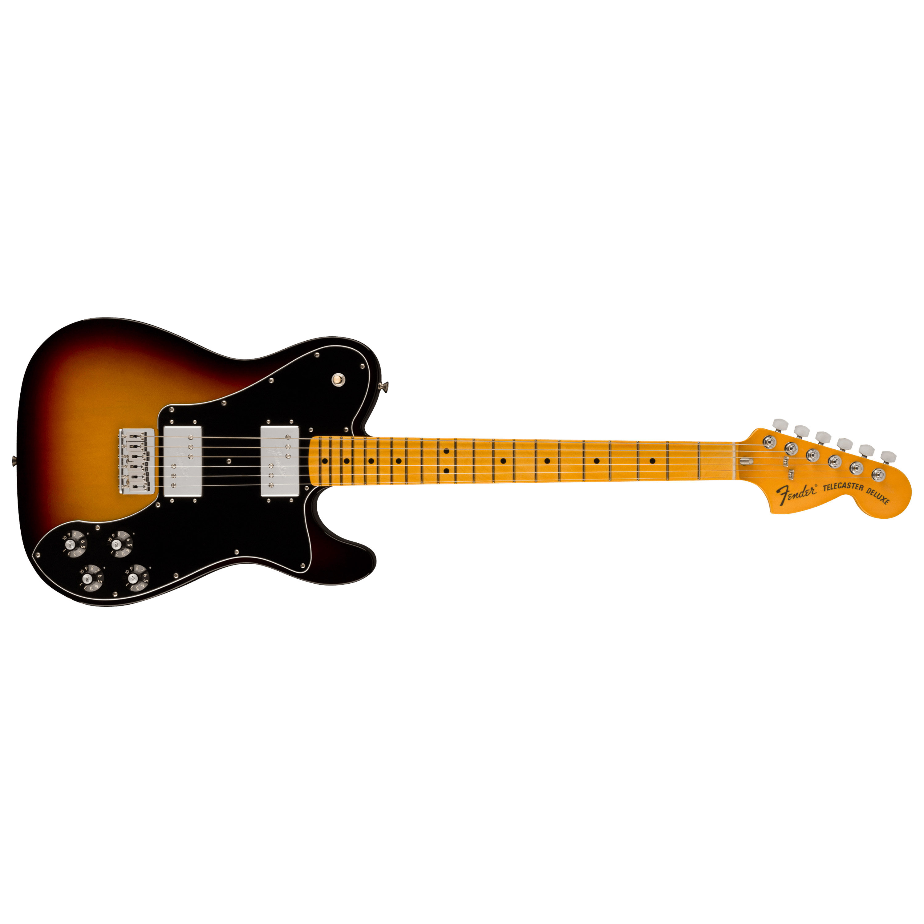 Fender American Vintage II 1975 Telecaster Deluxe 3-Color Sunburst ...