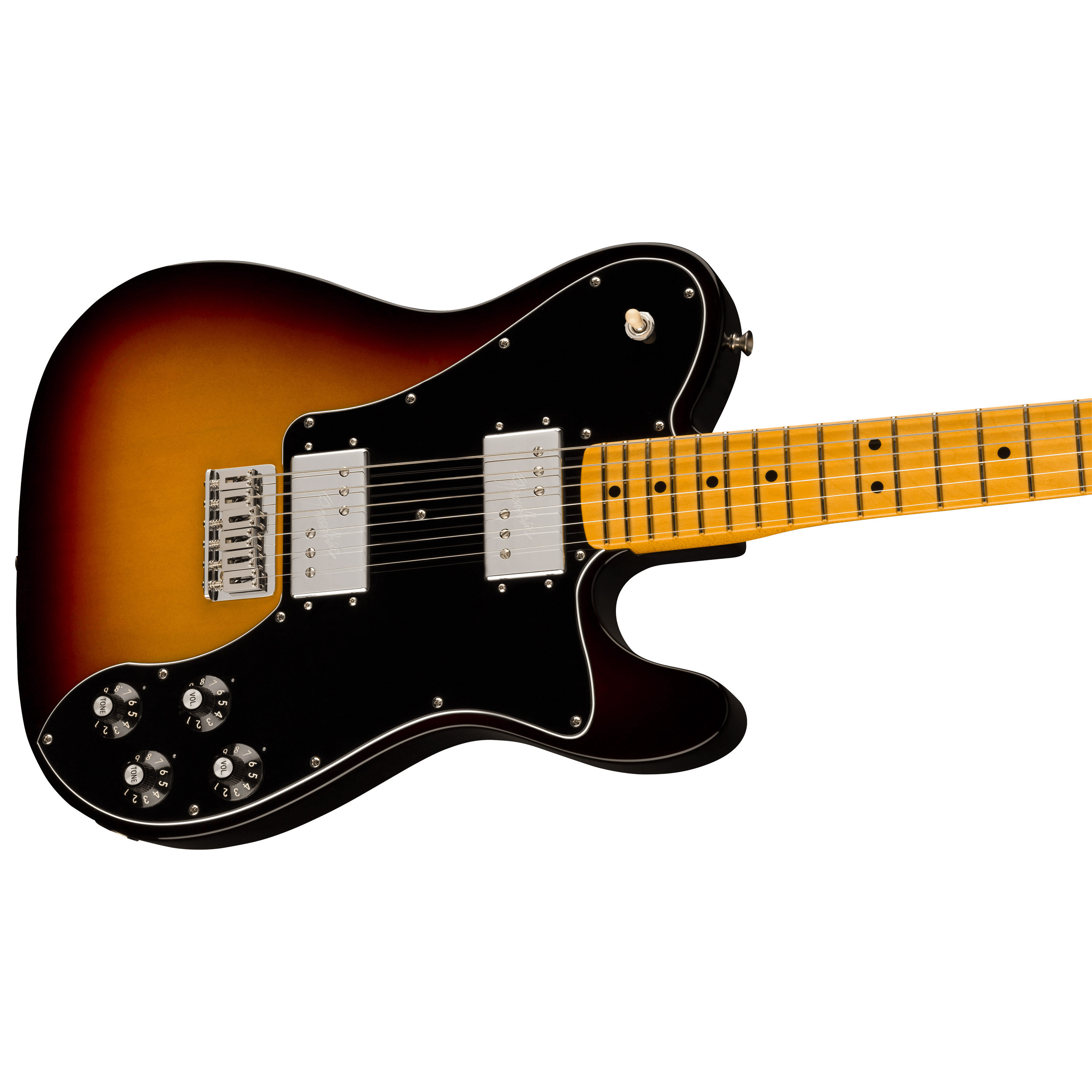 Fender American Vintage II 1975 Telecaster Deluxe 3-Color Sunburst ...