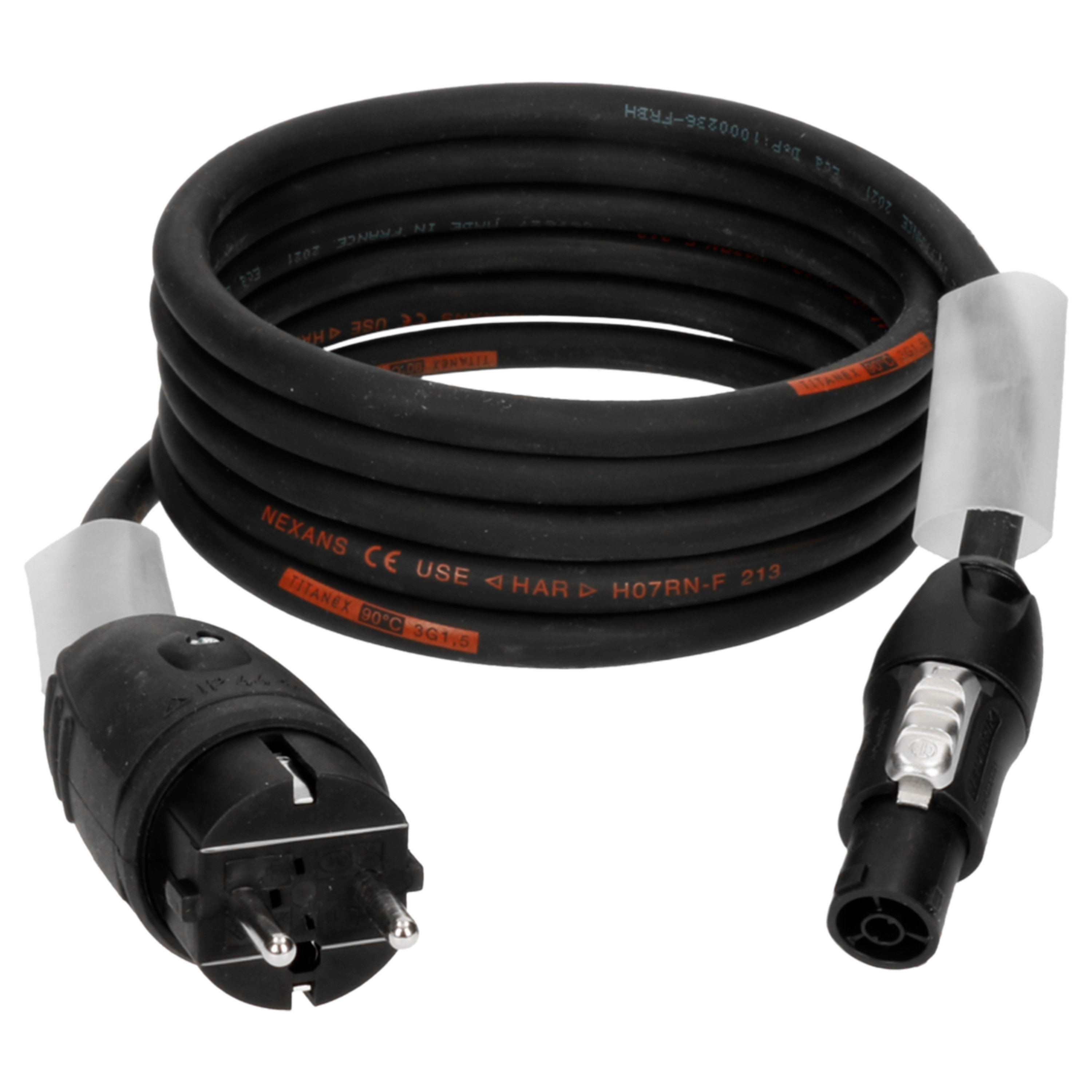 Klotz PT1-NFG 3m - Câble d'alimentation SonoVente.com