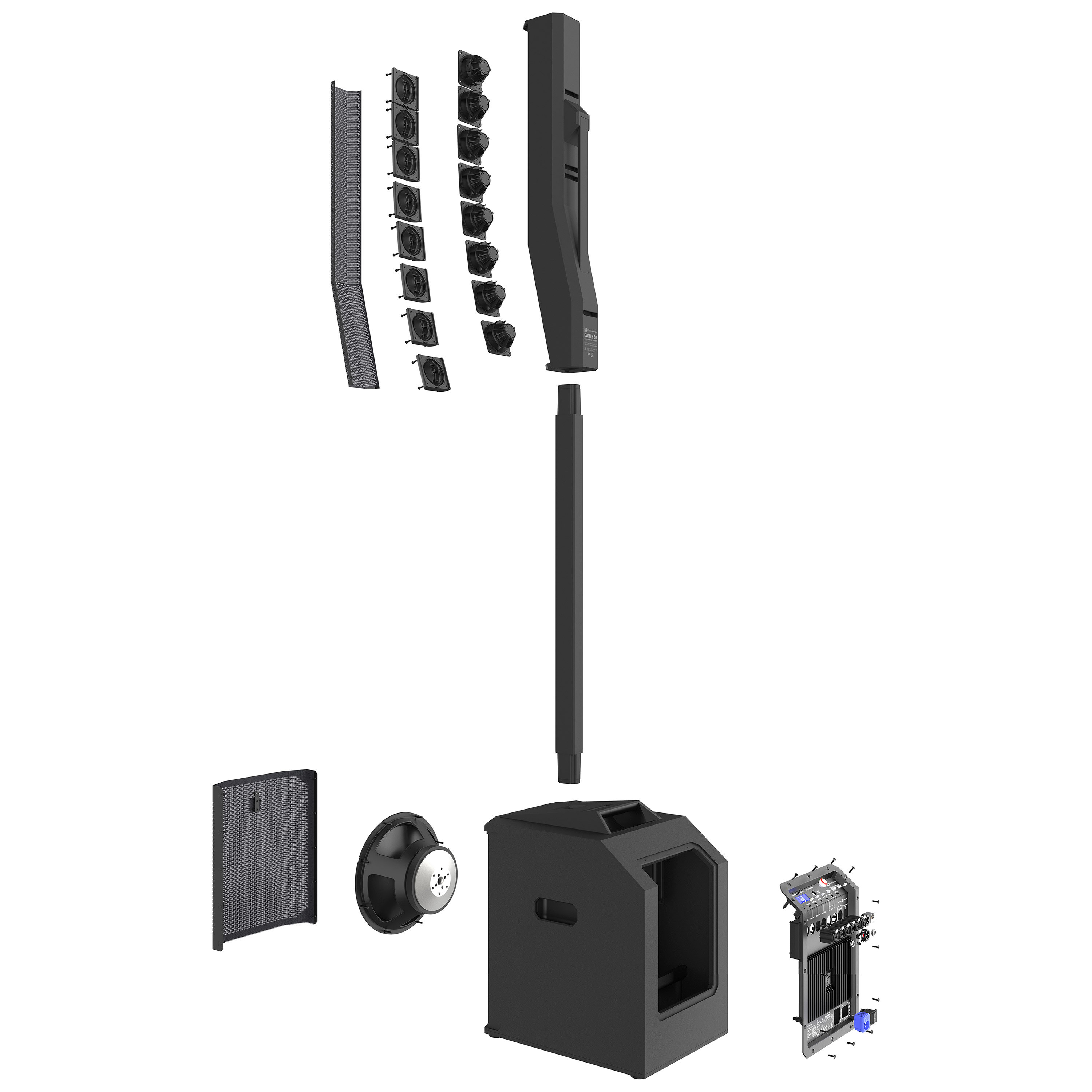 Electro-Voice EVOLVE 50M KB - Système colonne SonoVente.com