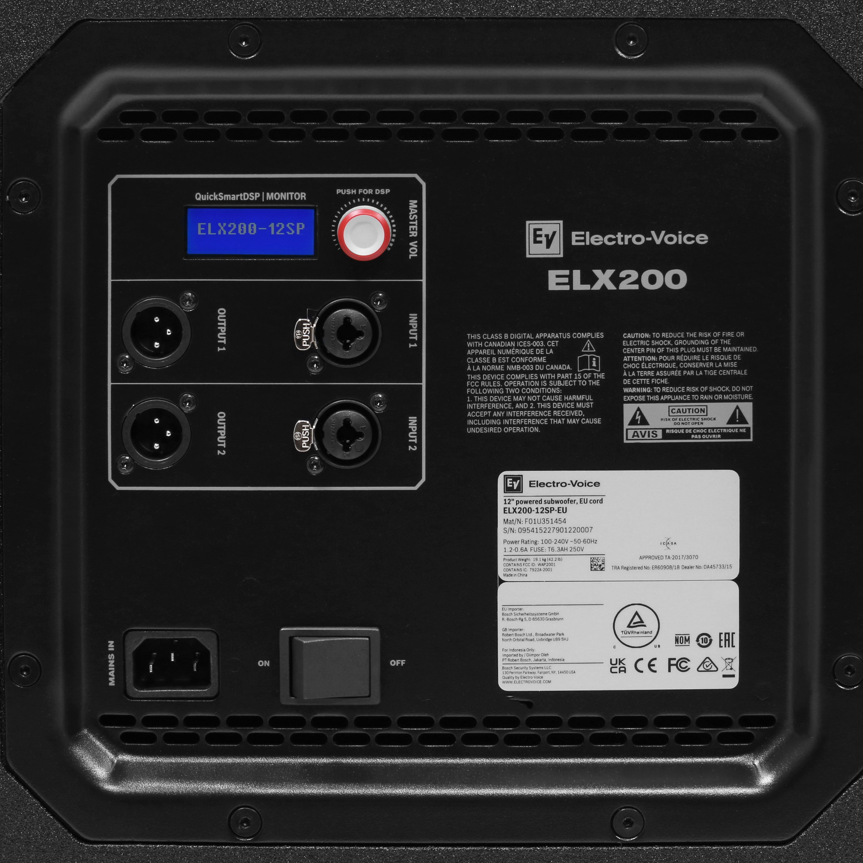 Electro-Voice ELX200-12SP - Caisson de basses SonoVente.com