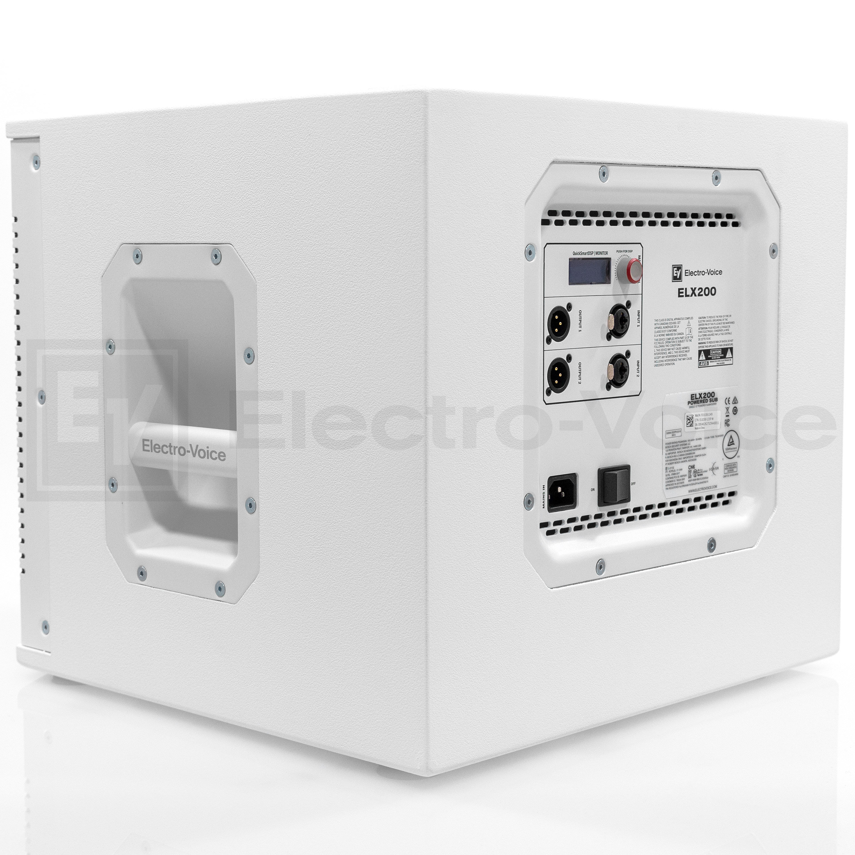 Electro-Voice ELX200-12SP-W White - Caisson de basses SonoVente.com