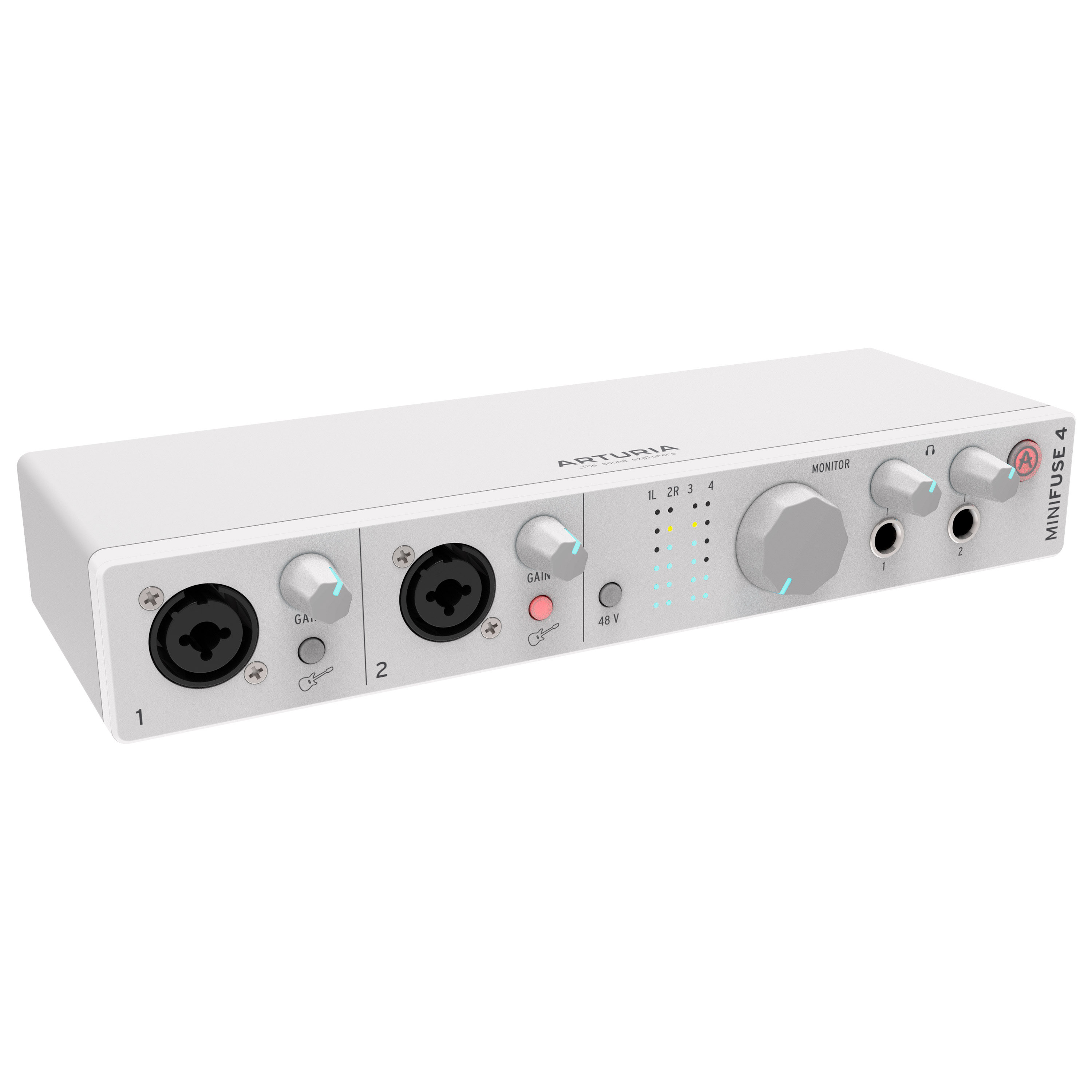 Arturia MiniFuse 4 White - Carte son SonoVente.com