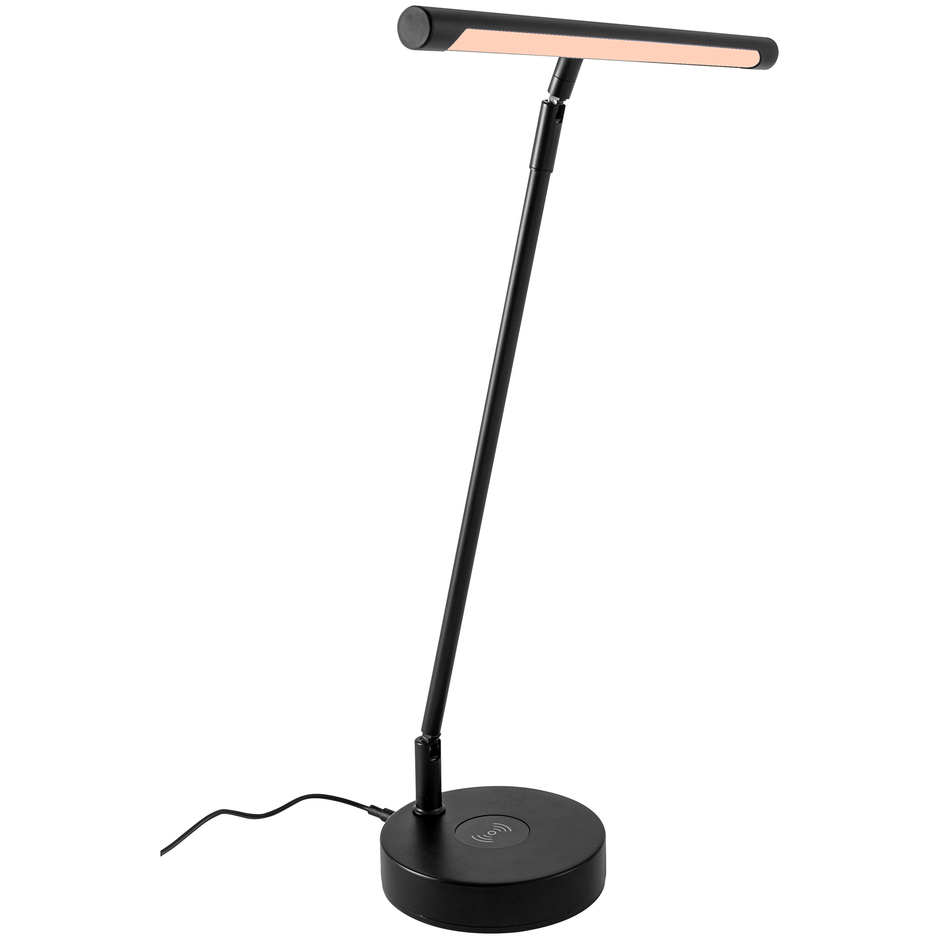 Gewa Lampe Piano LED en T PL-78 noire - Pupitres et lampes SonoVente.com