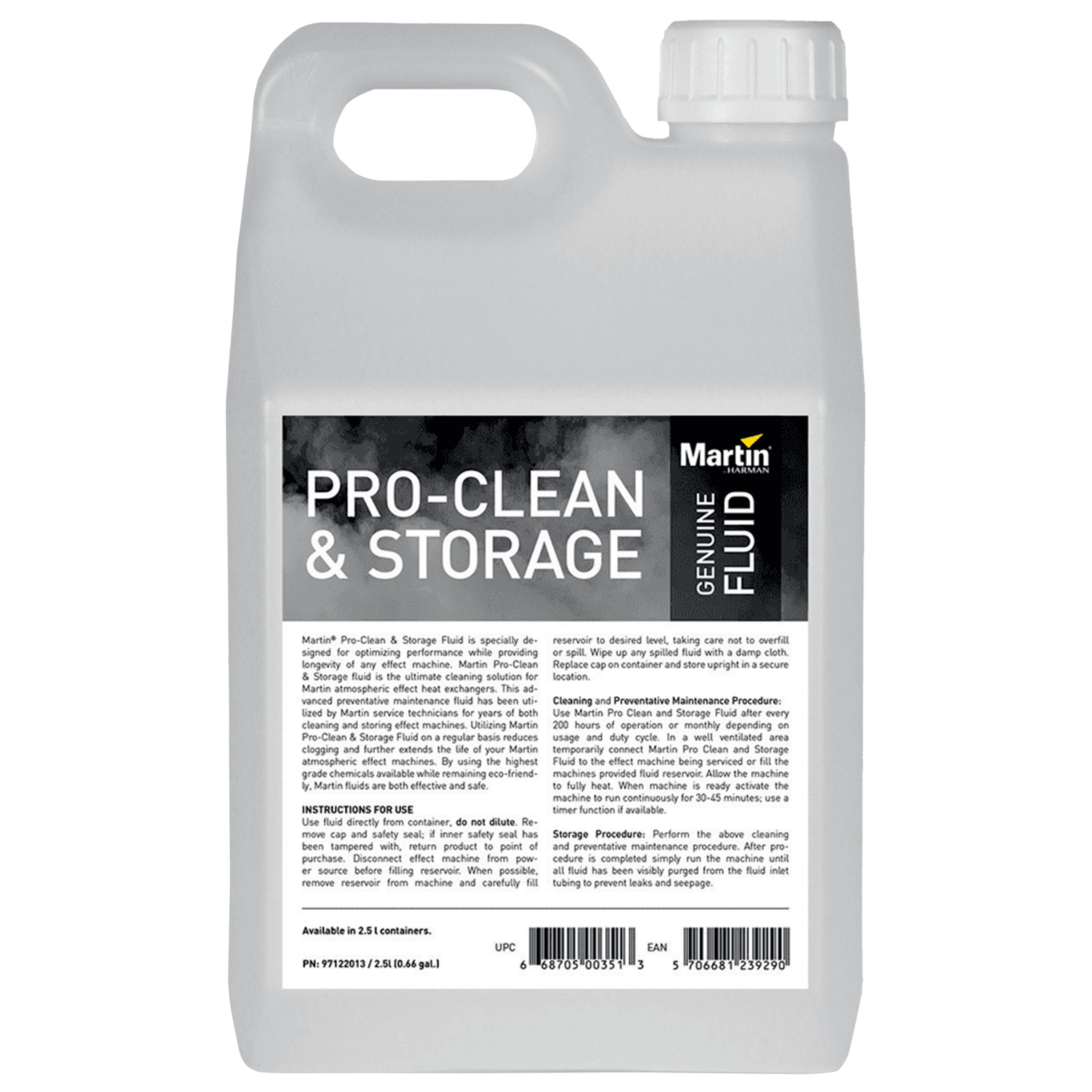 Martin Pro-Clean 2.5L - Liquides Pour Machines SonoVente.com