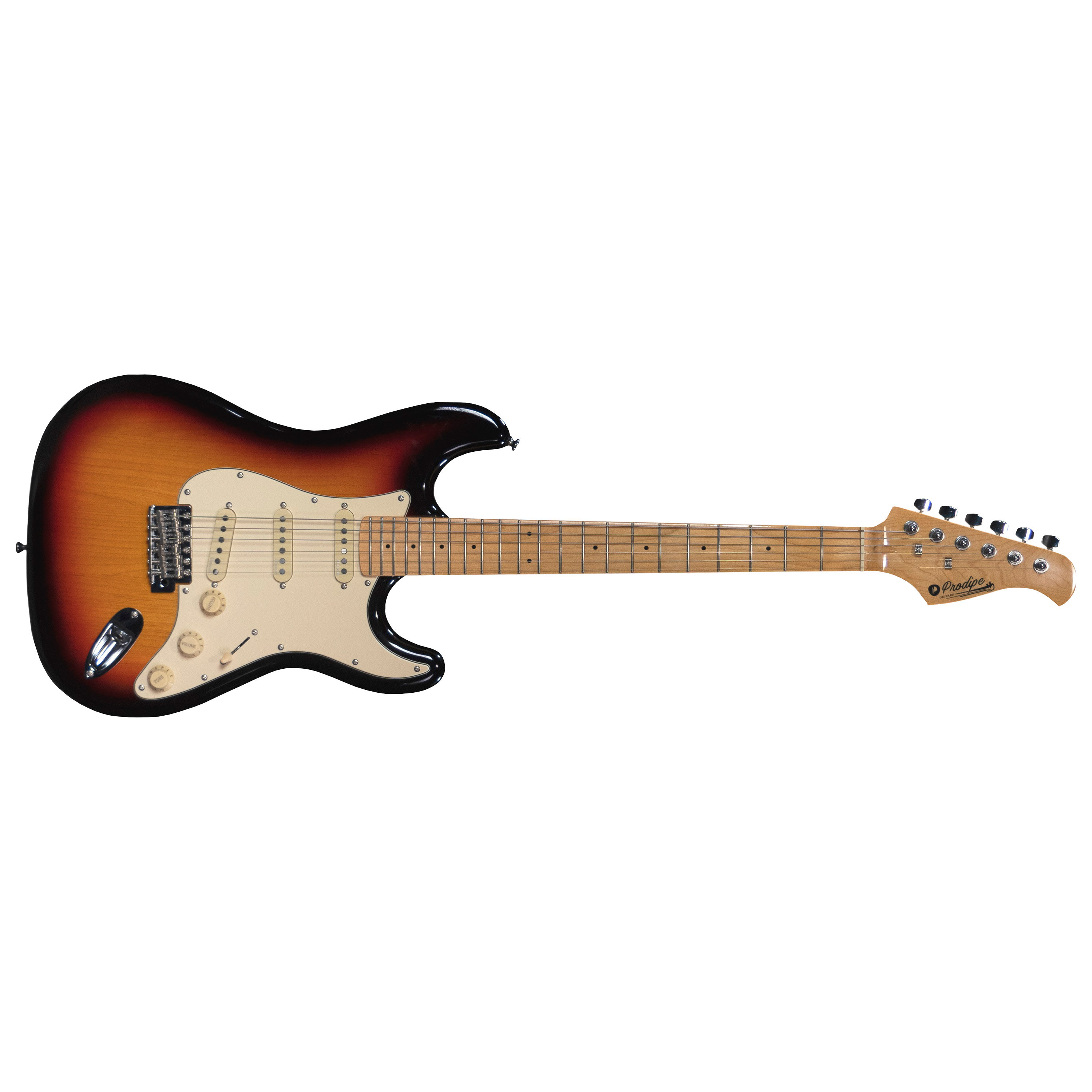 Prodipe ST80MA Sunburst - Guitare métal / moderne SonoVente.com
