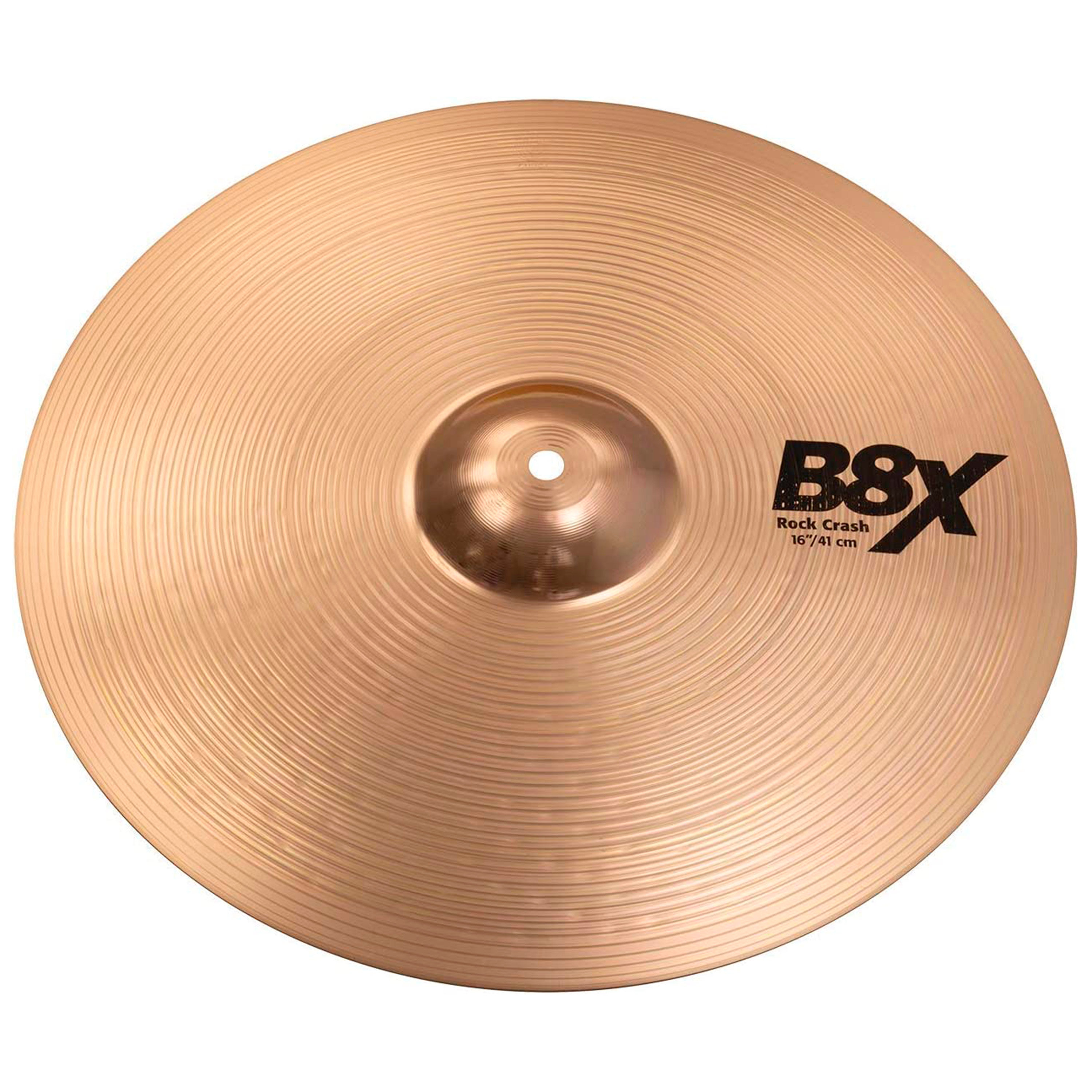 Sabian B8X 16 Crash Rock - Cymbale Crash SonoVente.com